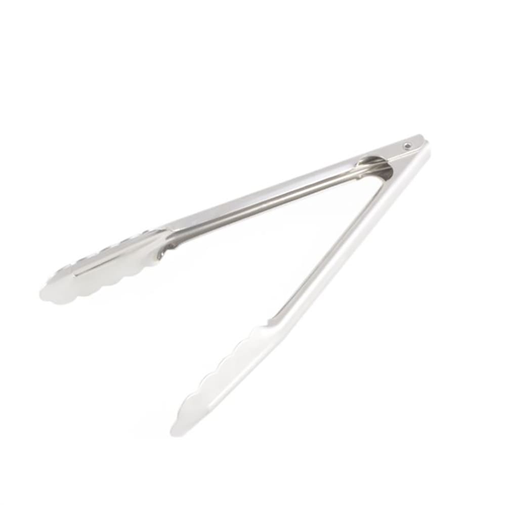 Thunder Group SLTHUT010 10"L Stainless Utility Tongs
