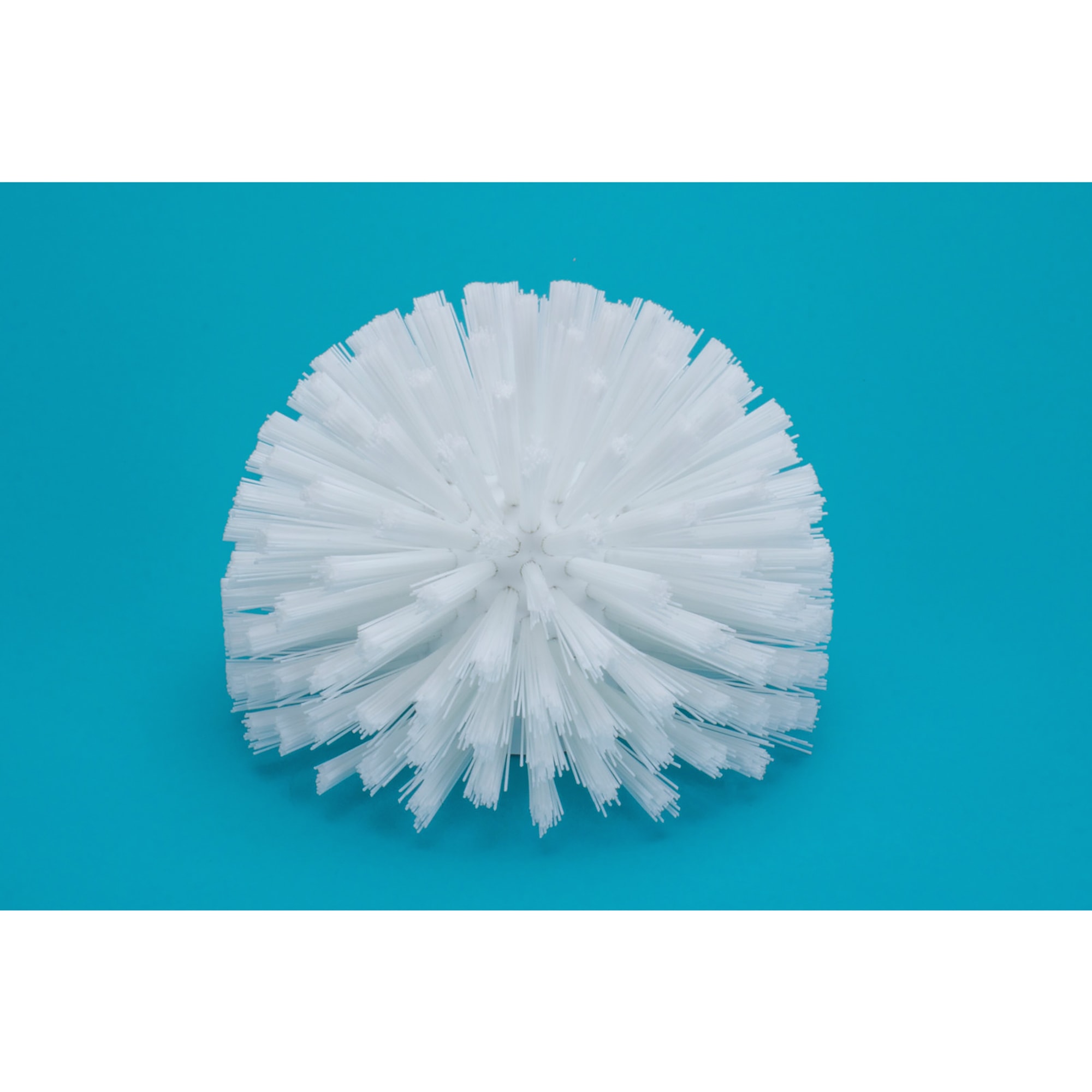 Carlisle 6" Round Pipe & Valve Brush - Polyester Bristles, White ...