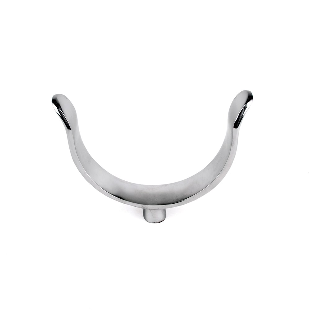 T&S 000125-40 Knee Stirrup, Polished Chrome Plated