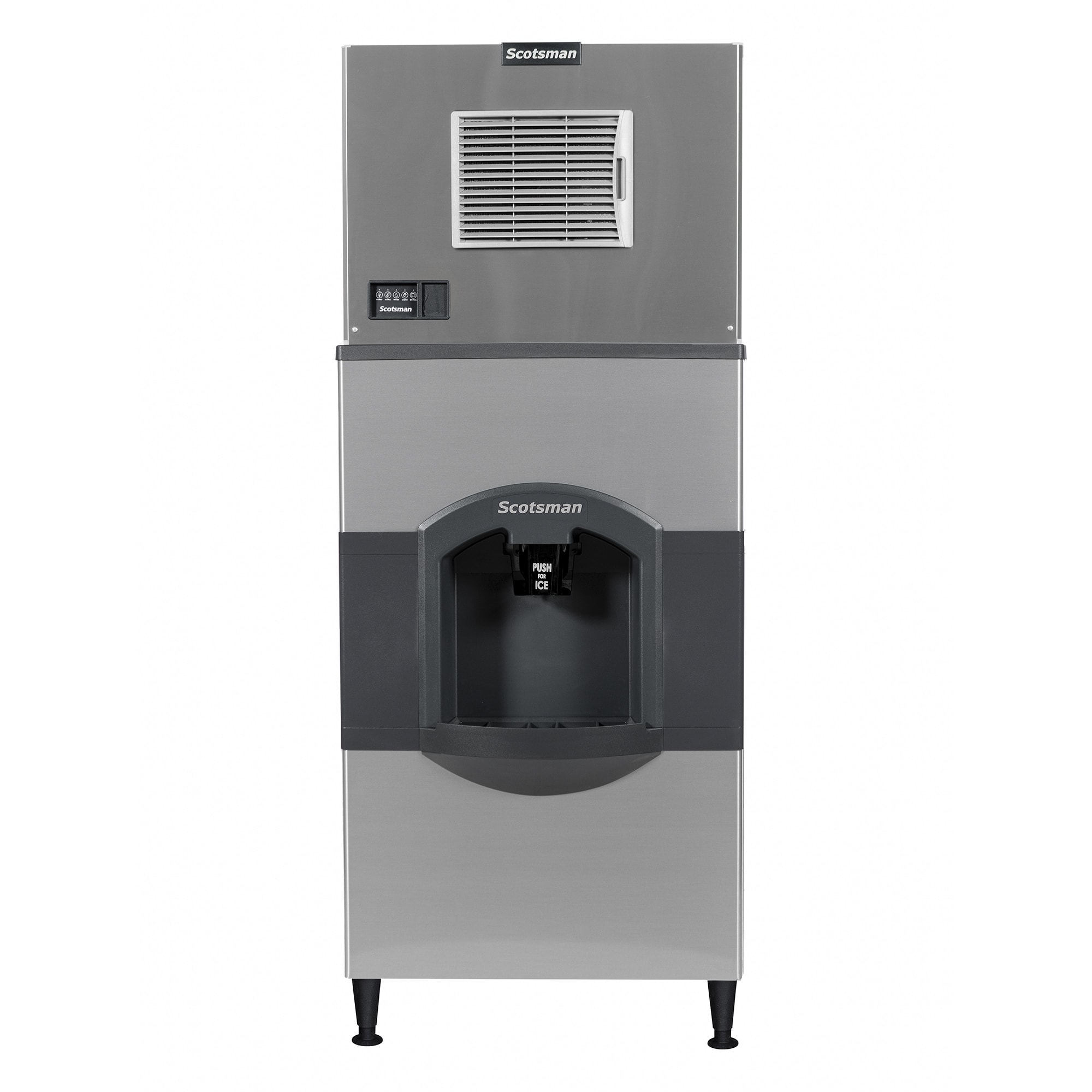 Scotsman MC0330SA-1/HD30B-1 400 lb Prodigy ELITE® Half Cube Ice Machine ...