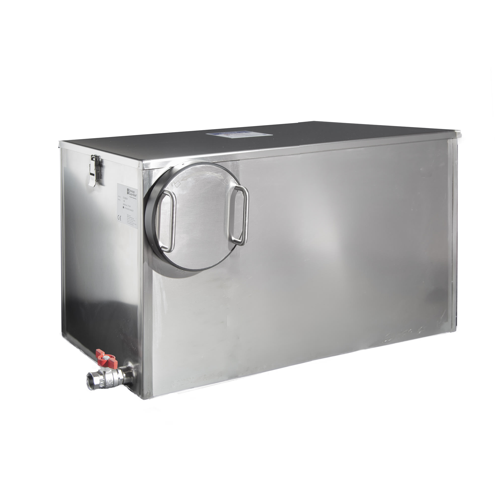 Grease Guardian GGXM35 Grease Trap w/ 35 GPM Capacity, Stainless Steel ...