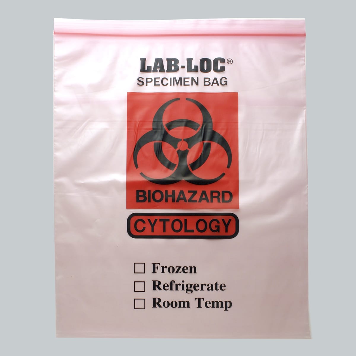 LK Packaging Lab-Loc® Reclosable 2-Wall Specimen Bags - 12" x 15 ...