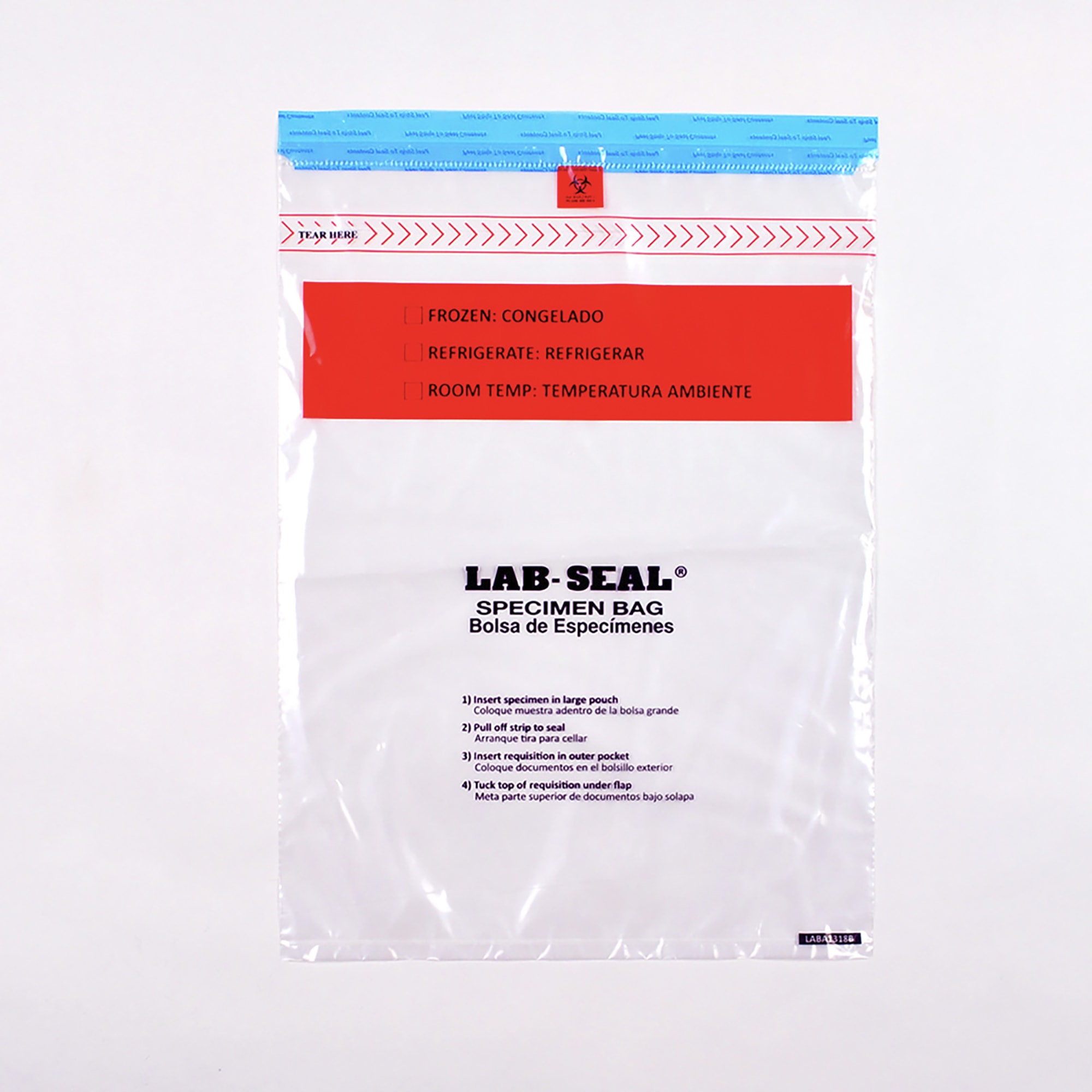 LK Packaging Lab-Seal® Specimen Bags w/ Tamper-Evident, Removable ...