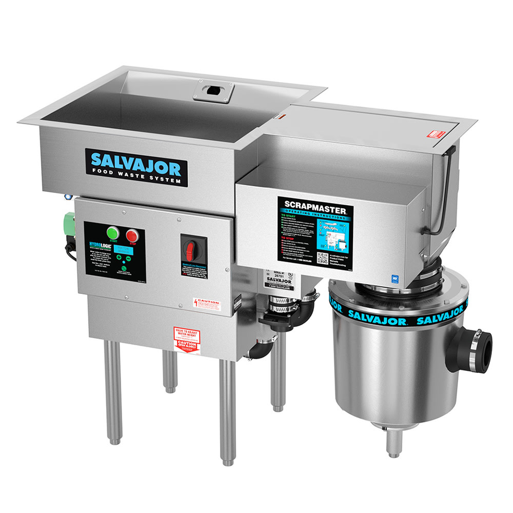 Salvajor 500-SM 2083 ScrapMaster, Scrapping, Pre-Flushing & Disposer, 5 ...