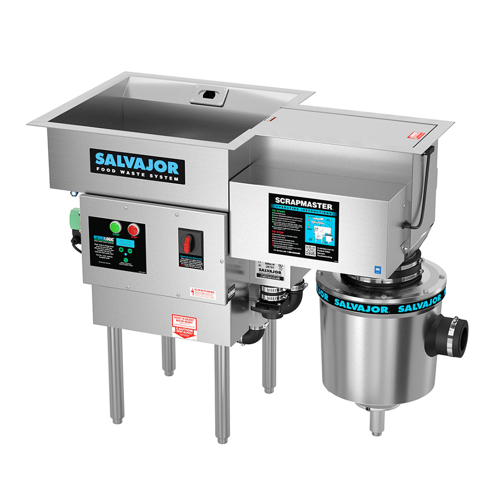 Salvajor 500-SM 4603 ScrapMaster, Scrapping, Pre-Flushing & Disposer, 5 ...