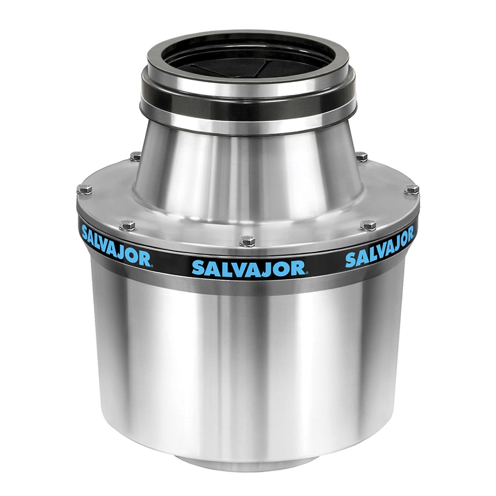 Salvajor 200-CA-MSS 2081 Complete Disposer Package, 2 HP, 12 in Cone ...