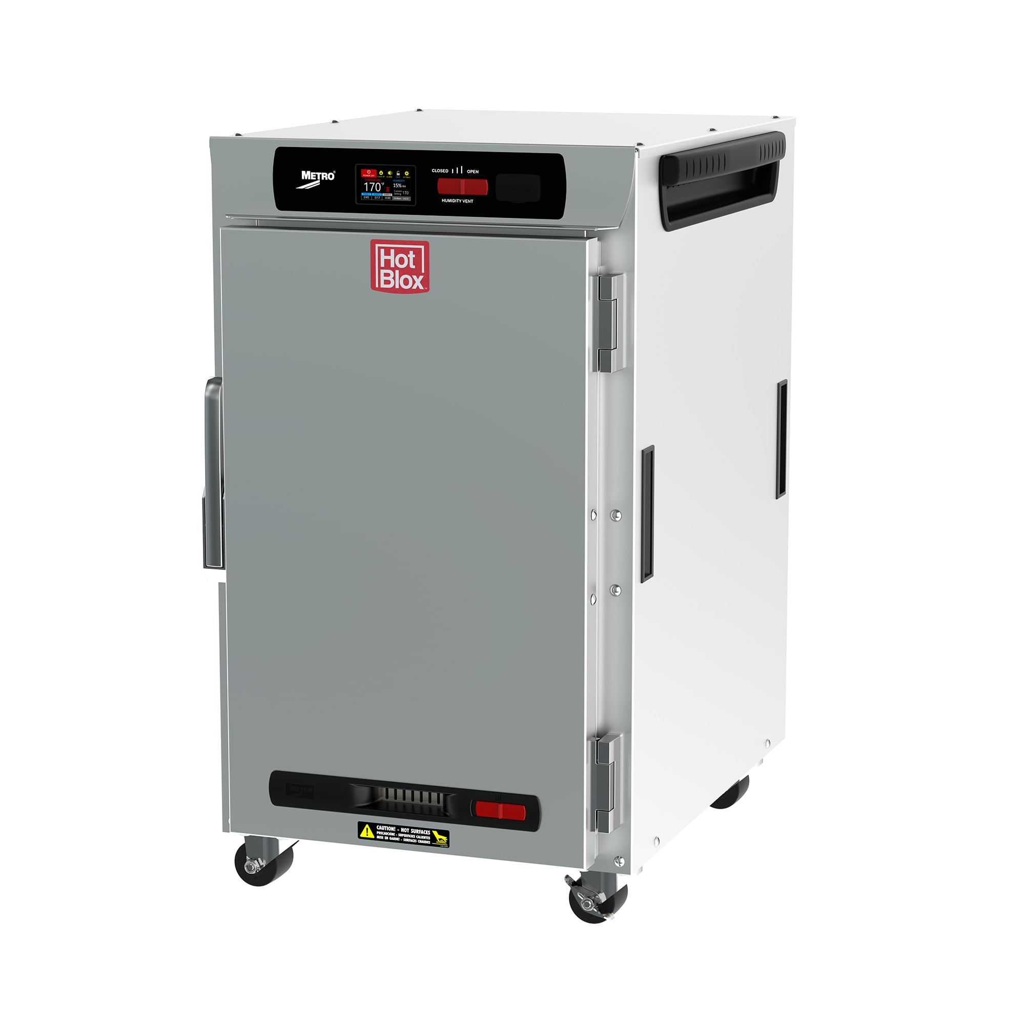 Metro HBCN8-DS-UC Undercounter Insulated Mobile Heated Cabinet w/ (8 ...