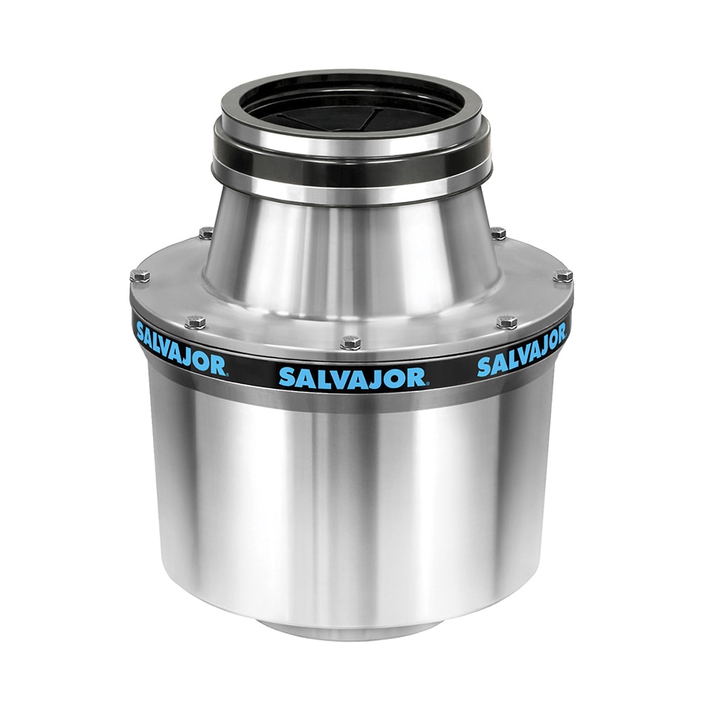Salvajor 200-CA-MSS 2083 Complete Disposer Package, 2 HP, 12 in Cone ...