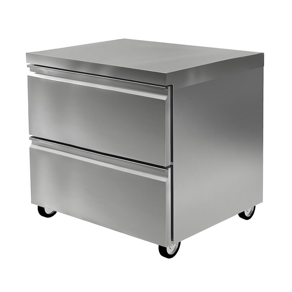 Delfield D4532NP 32"W Undercounter Freezer w/ (1) Section & (2) Drawers ...