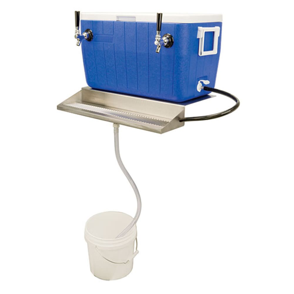 Micro Matic DP-J-24 Jockey Box Drip Tray - 24"W x 10 1/2"D x 3 1/2"H ...