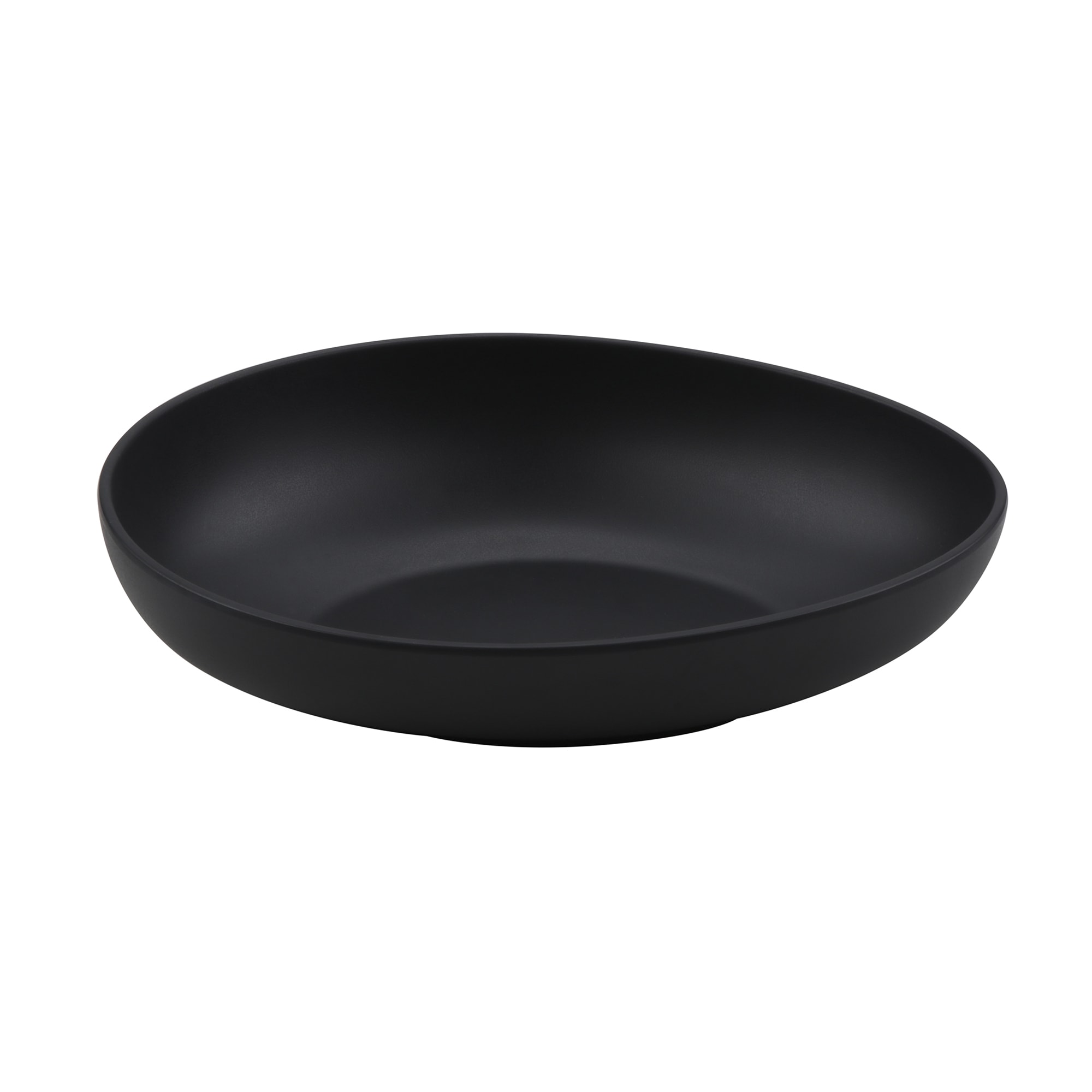 GET 50 oz Round Melamine Entrée Bowl, Dark Gray (B-5000-DG)