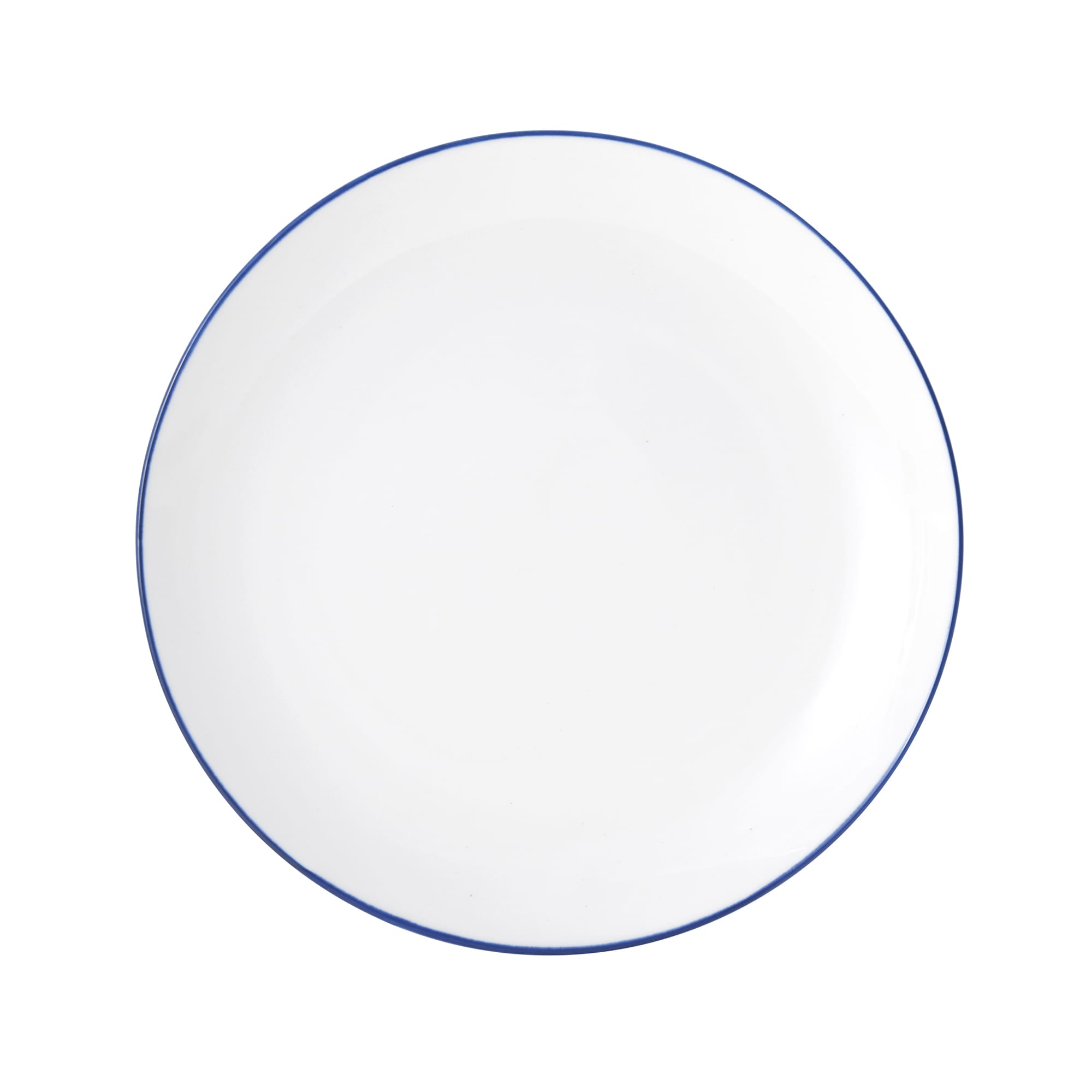 Mikasa Hospitality 9" Round Bistro Coupe Plate - Porcelain, Blue ...