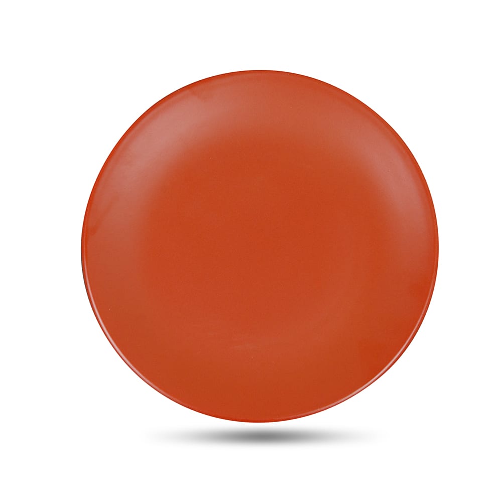 Libbey DRI-3-C 11" Round Driftstone Plate - Porcelain, Clay