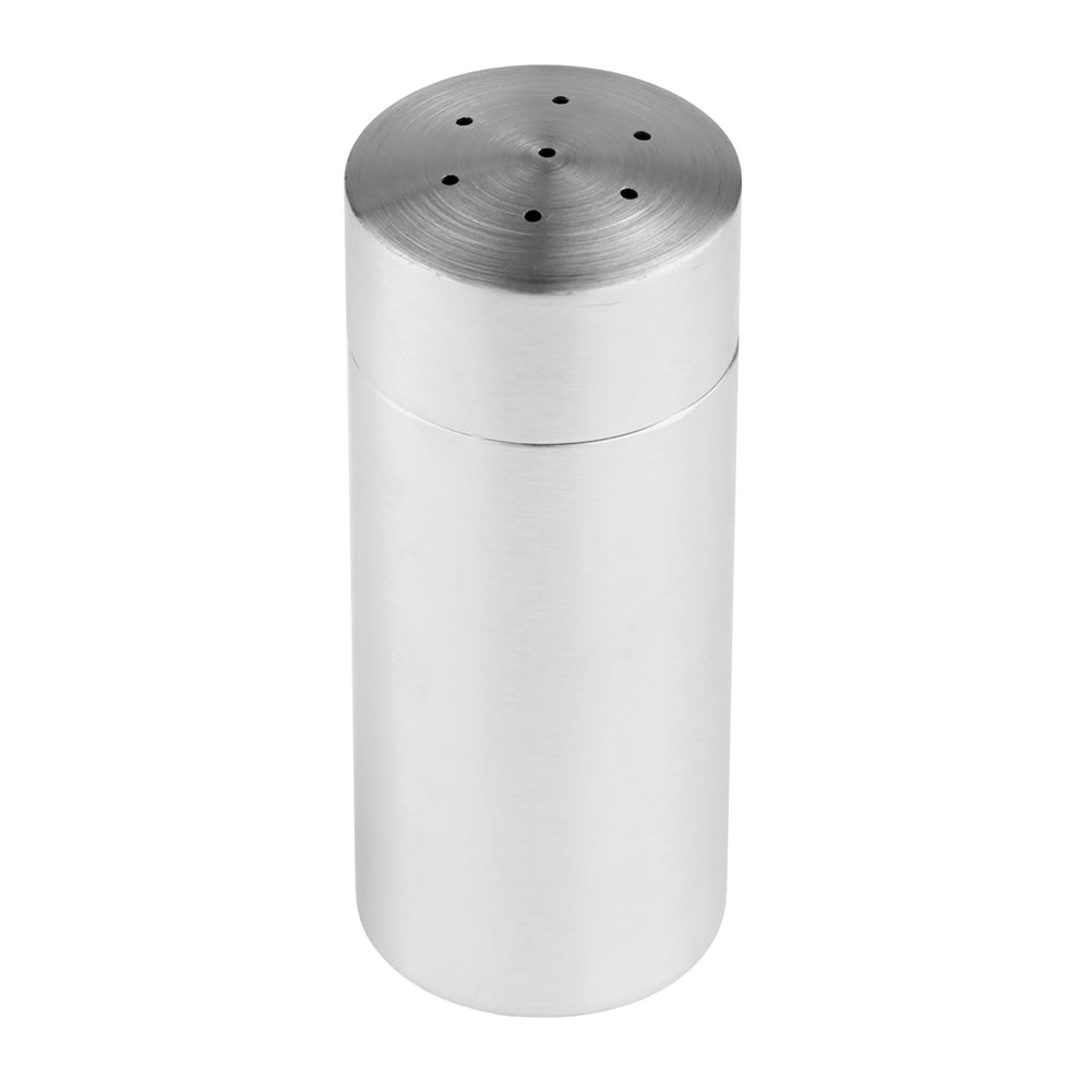 Libbey SS-100 3 1/2 oz Salt Shaker - Stainless Steel, 4 1/2"H