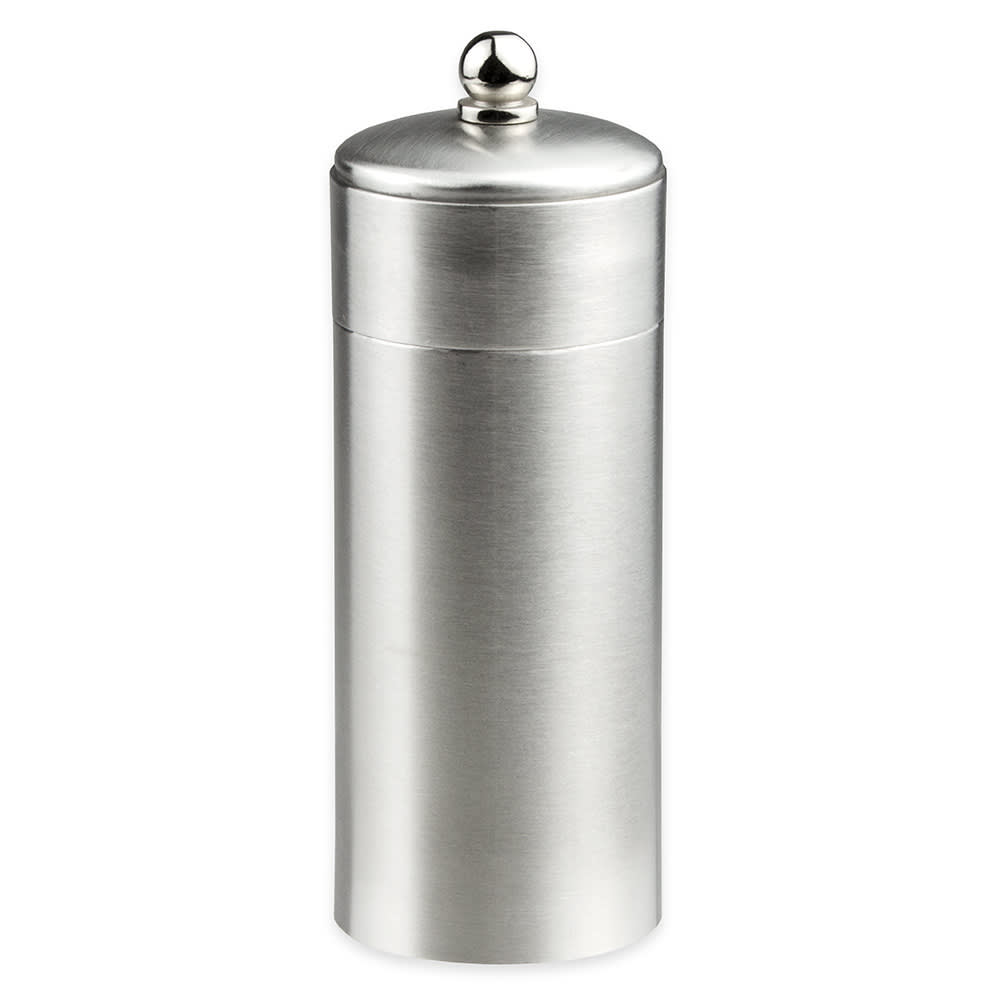 Libbey PG-100 4 1/2"H Pepper Mill - Stainless Steel, Silver