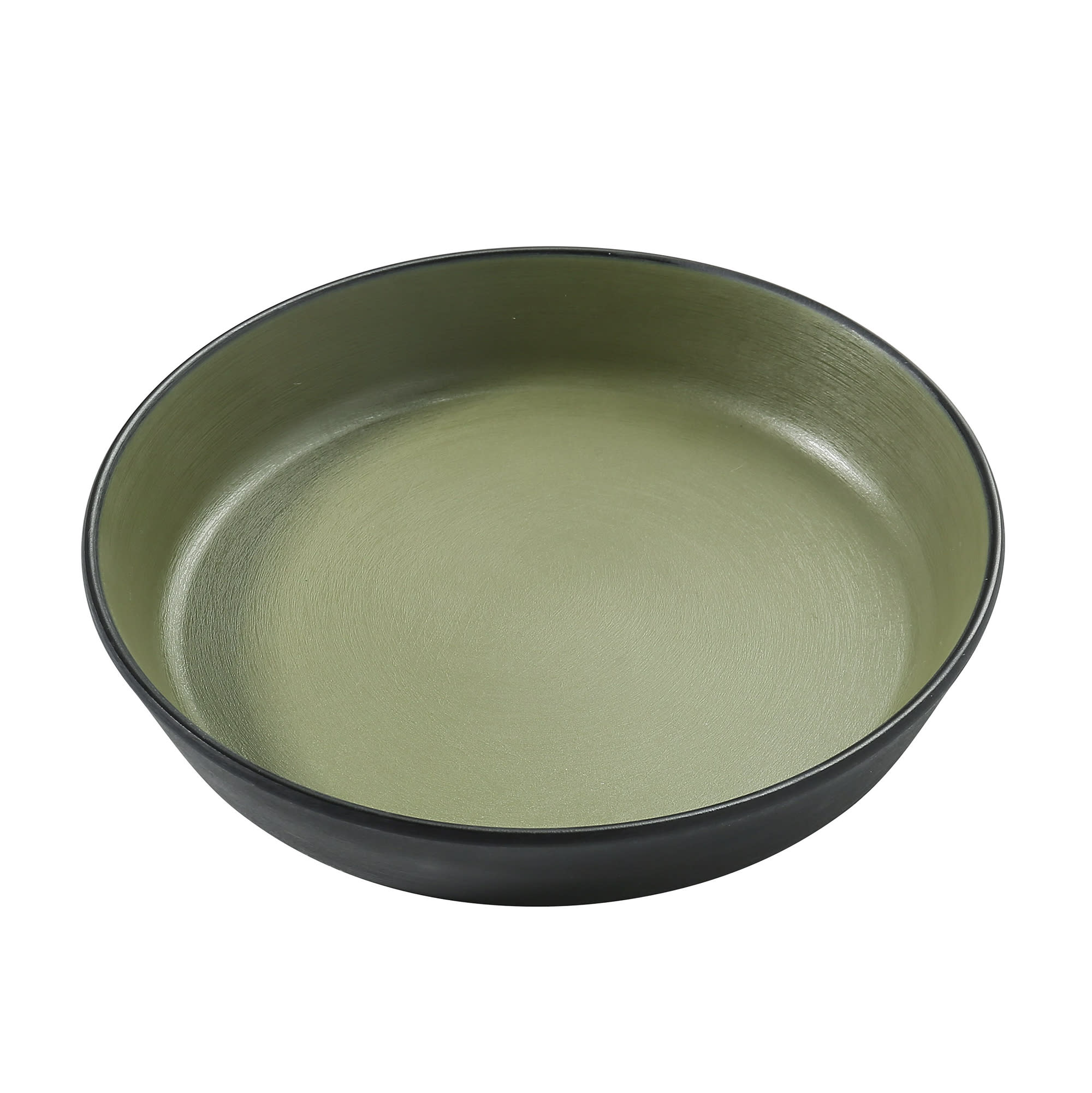 Yanco BM-507GR 16 oz Round Melamine Deep Dish, Green