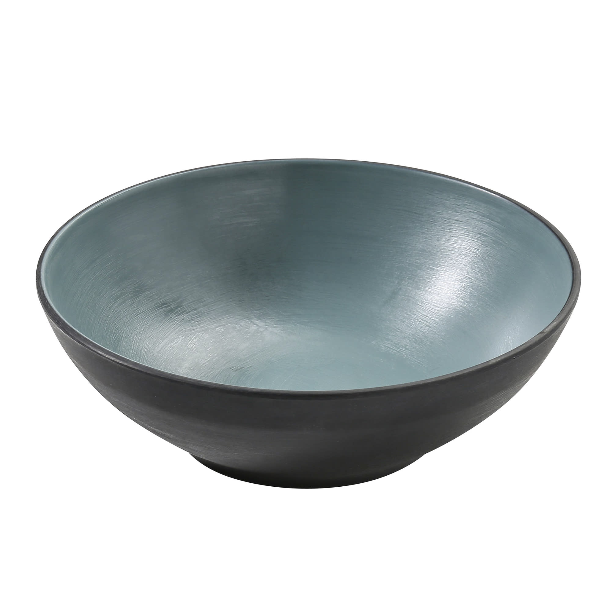 Yanco BM-407TL 24 oz Round Melamine Cereal/Salad Bowl, Teal