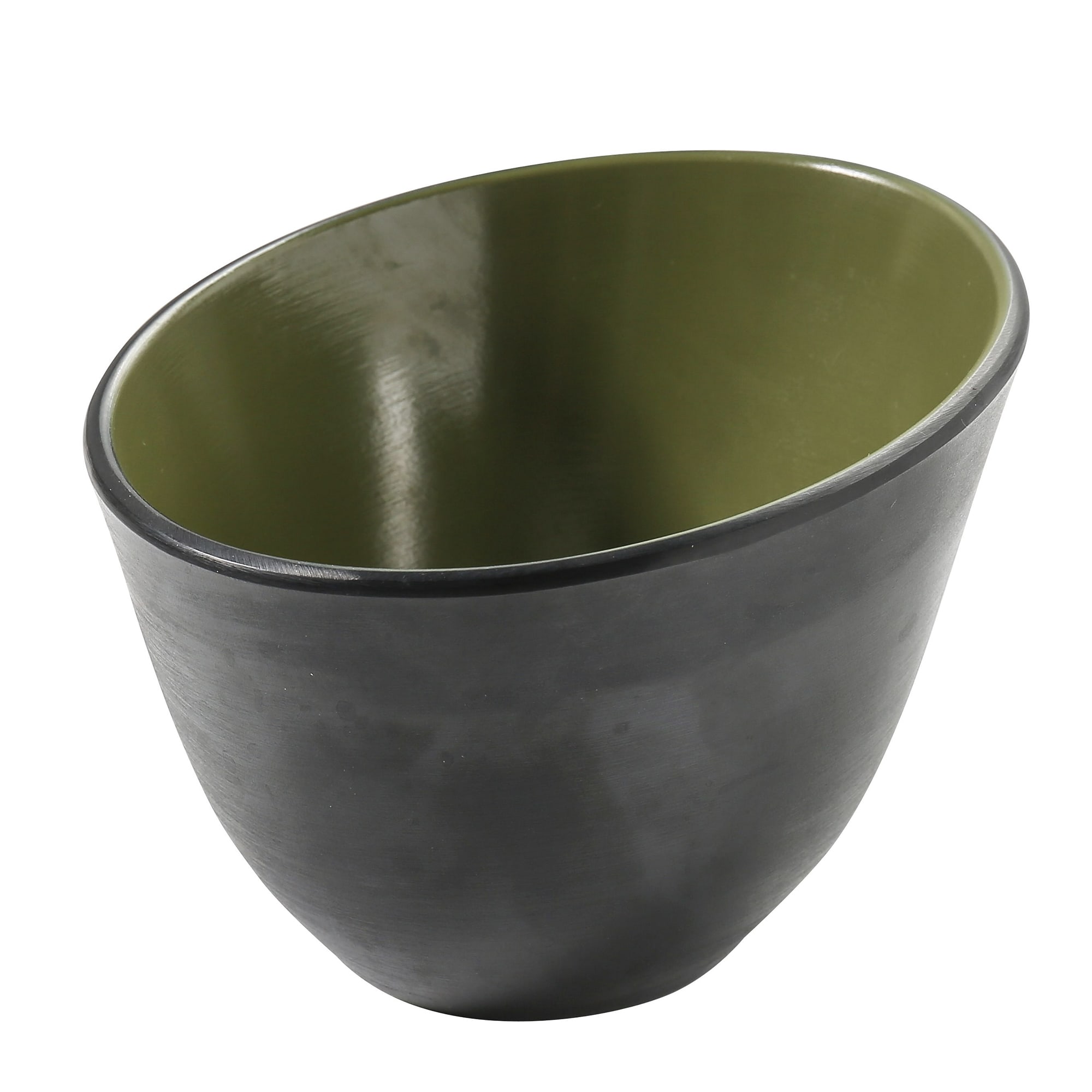 Yanco BM-705GR 35 oz Round Melamine Serving Bowl, Green