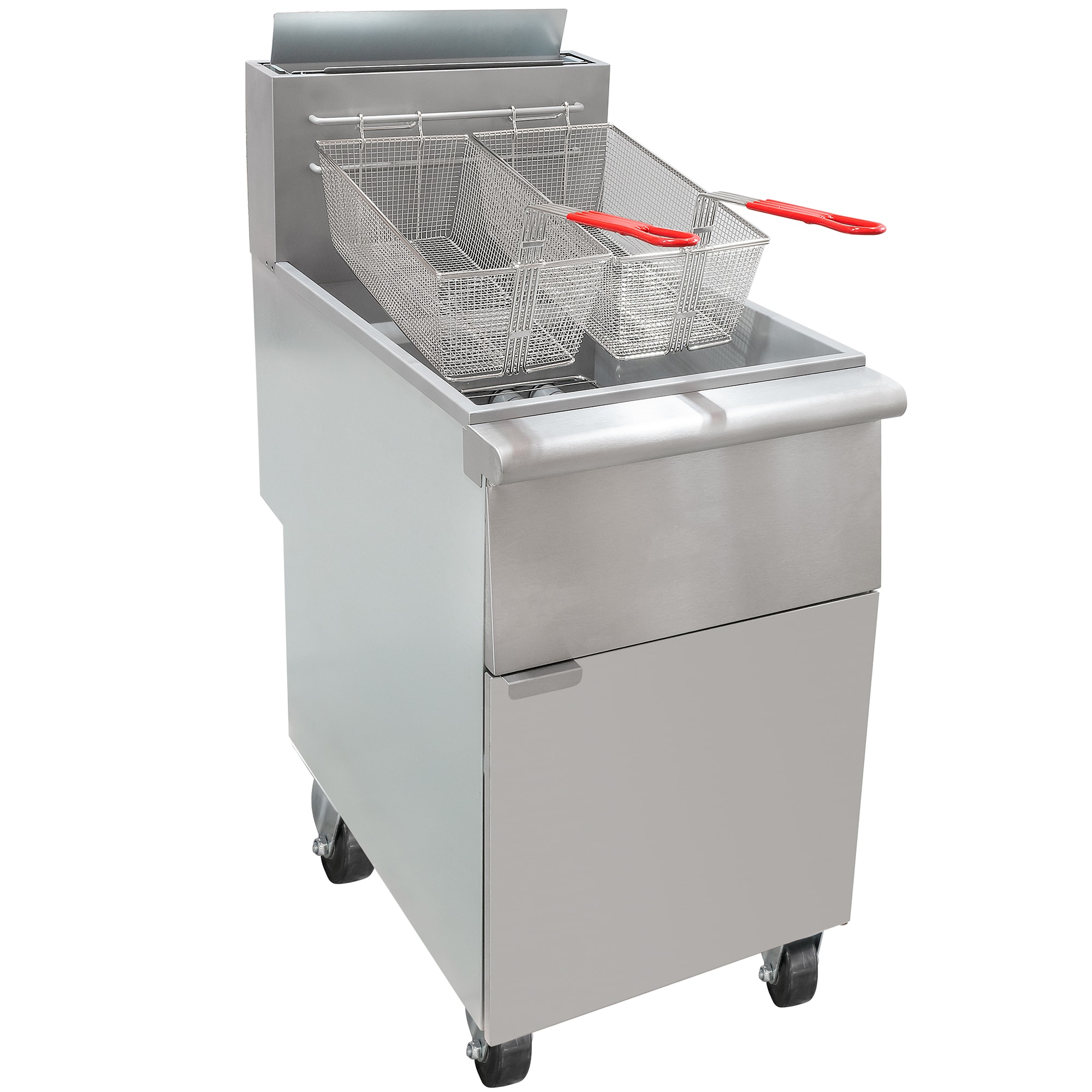 5O7O Gas Fryer - (1) 70 lb Vat, Floor Model, Natural Gas (5GF5-N-C)
