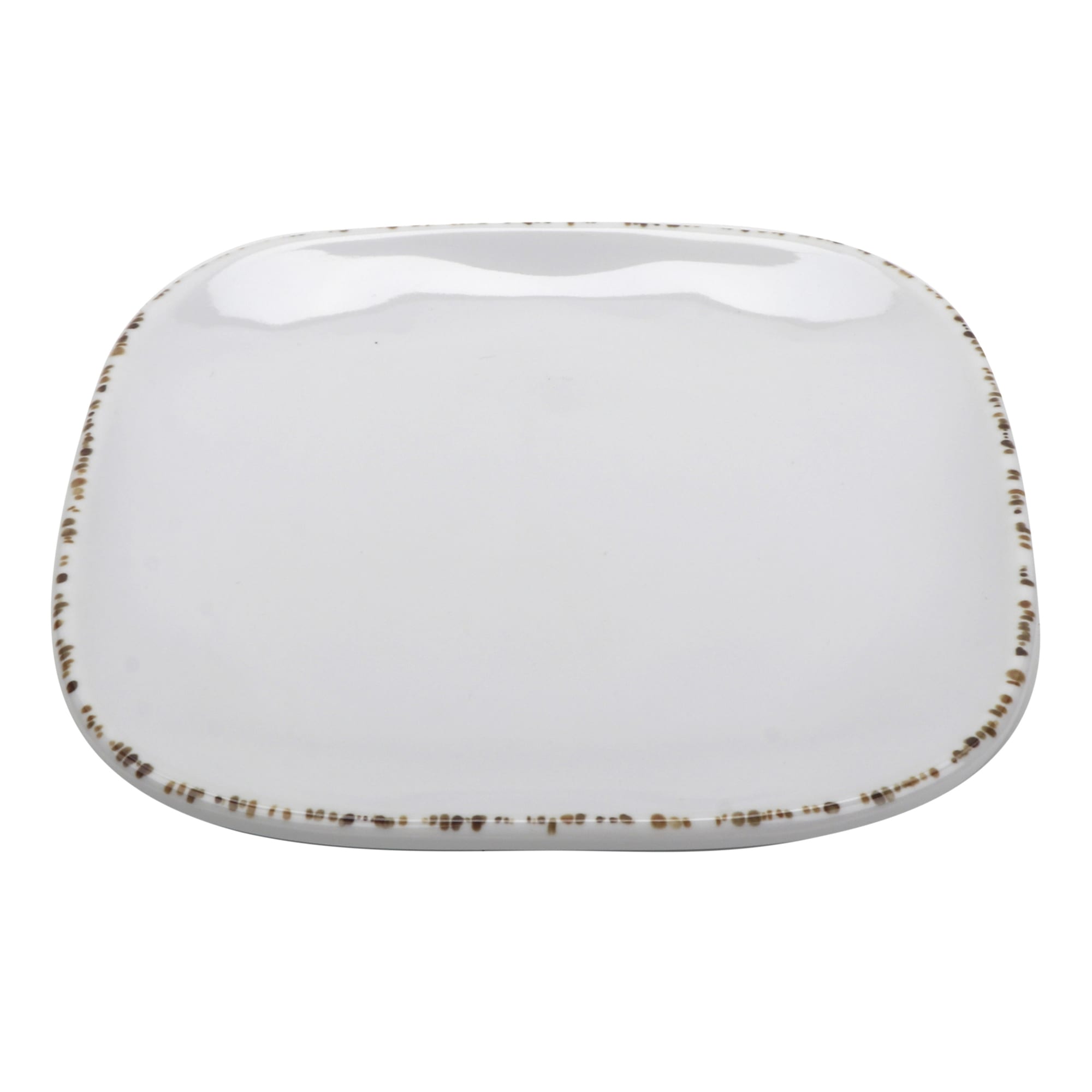 GET 9 1/2" Square Melamine Dinner Plate, Urban Mill (SCS-9-UM)