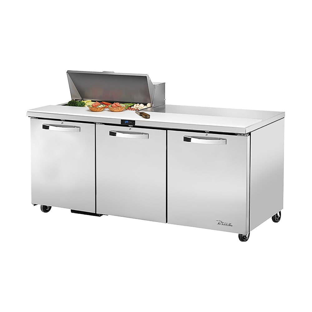 True TSSU-72-08-HC~SPEC3 72" Spec Series® Sandwich/Salad Prep Table w ...