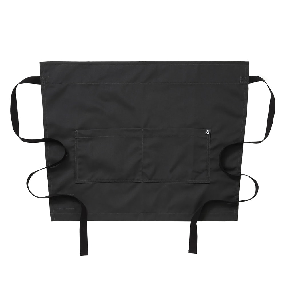 Hedley & Bennett 2 Pocket Bistro Apron - 21" x 28", Cotton, Char Grey ...