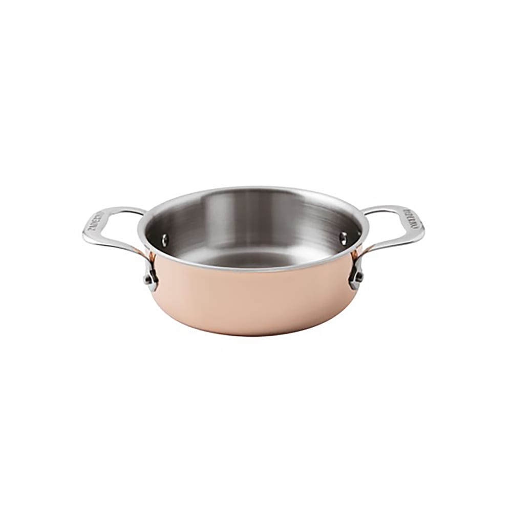 Paderno 2 3/8 qt Round Casserole Dish - Aluminum/Copper/Stainless Steel ...