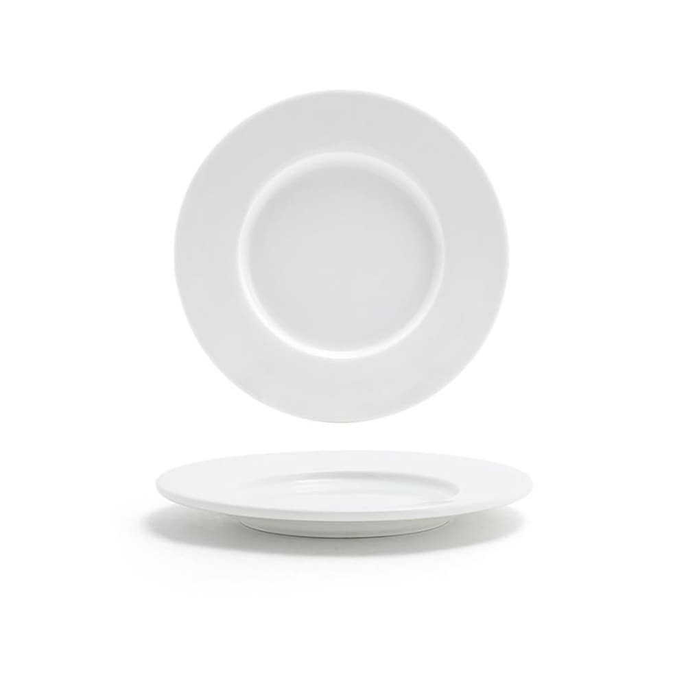 Front of the House 5" Round Monaco Plate - Porcelain, White (DAP073WHP23)