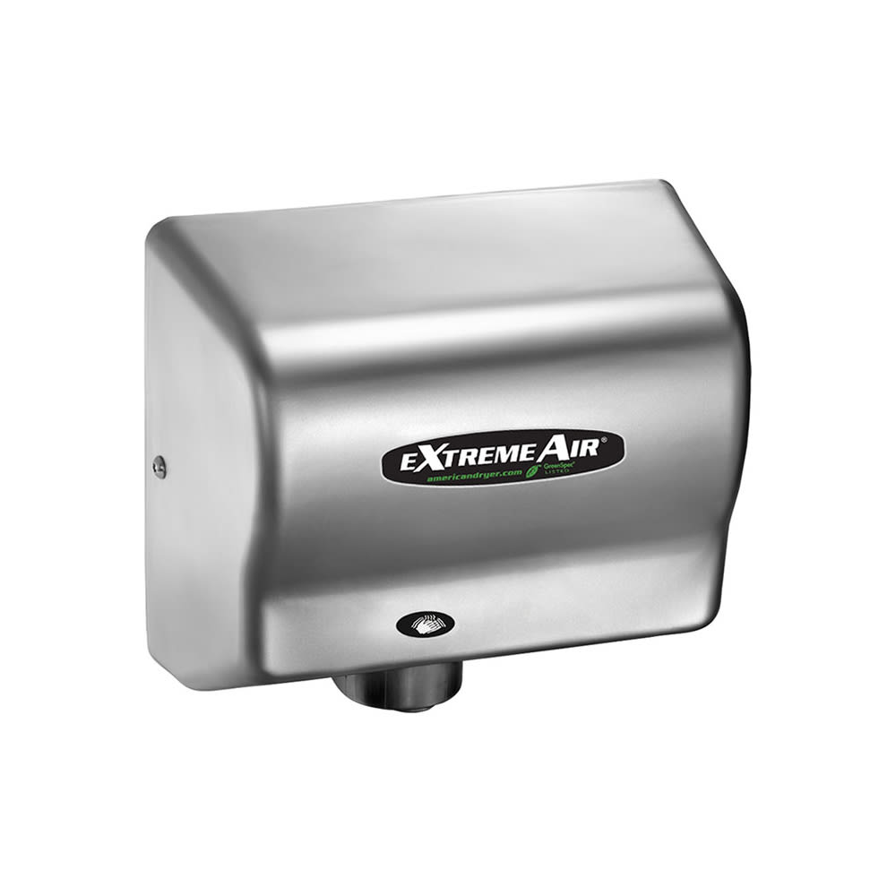 American Dryer Automatic Hand Dryer w/ 10 Second Dry Time - Stainless ...