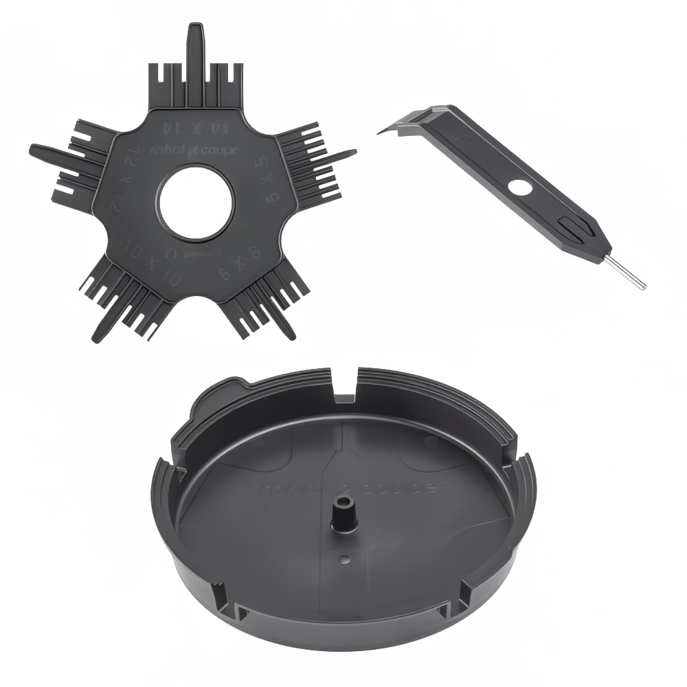 Robot Coupe 29246 Dice Cleaning Kit w/ Grid Scraper, Holder, Scraper ...