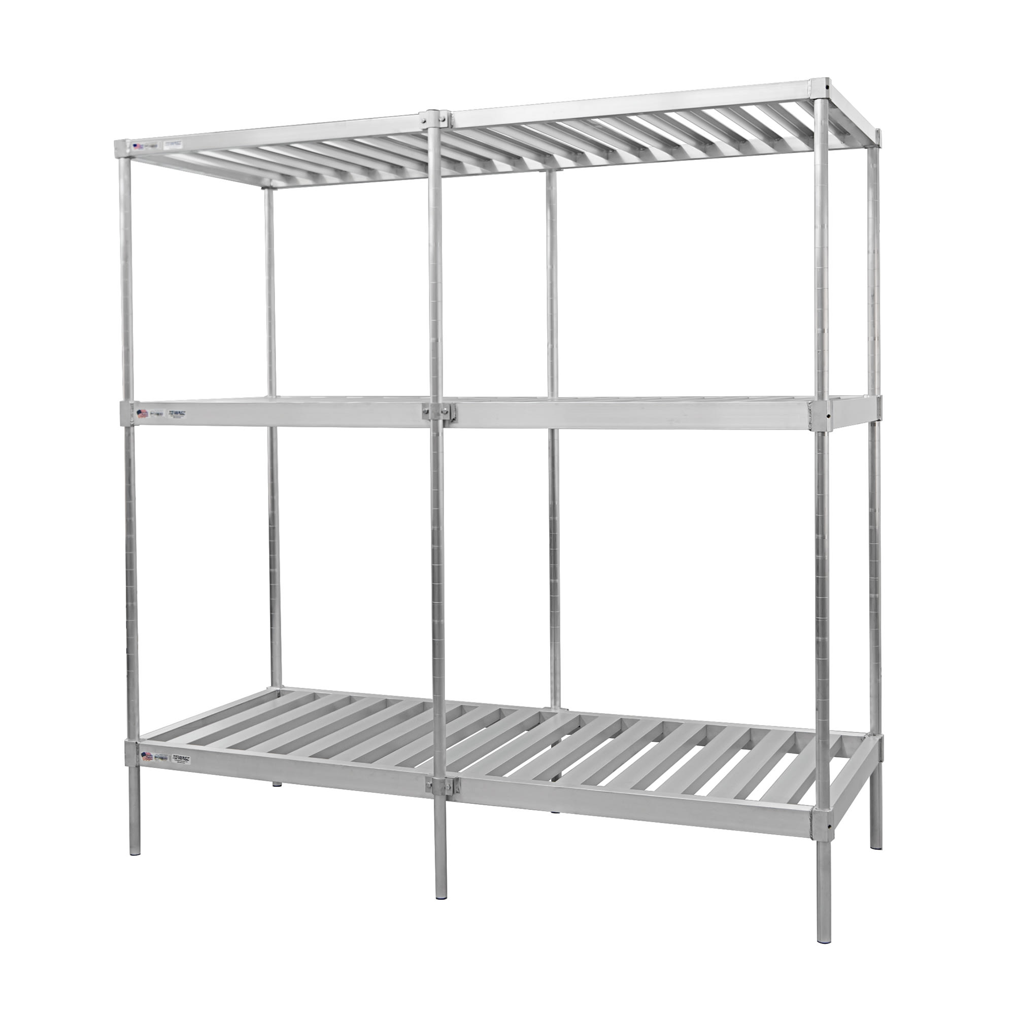 New Age (3) Level Keg Rack w/ (16) Keg Capacity, 80" x 34" x 84" (51173)