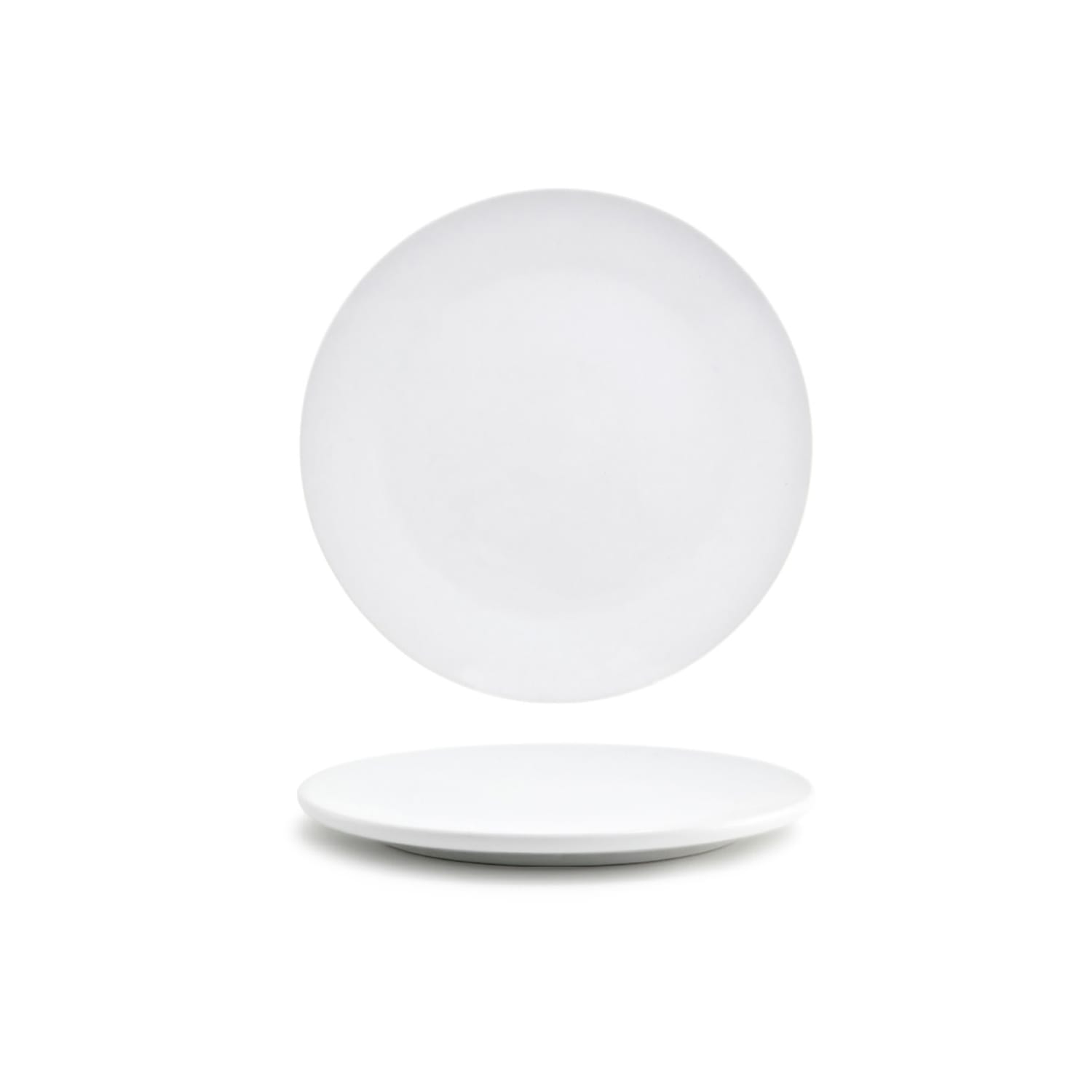 Front of the House 5" Round Canvas® Plate - Porcelain, White (DAP074WHP23)