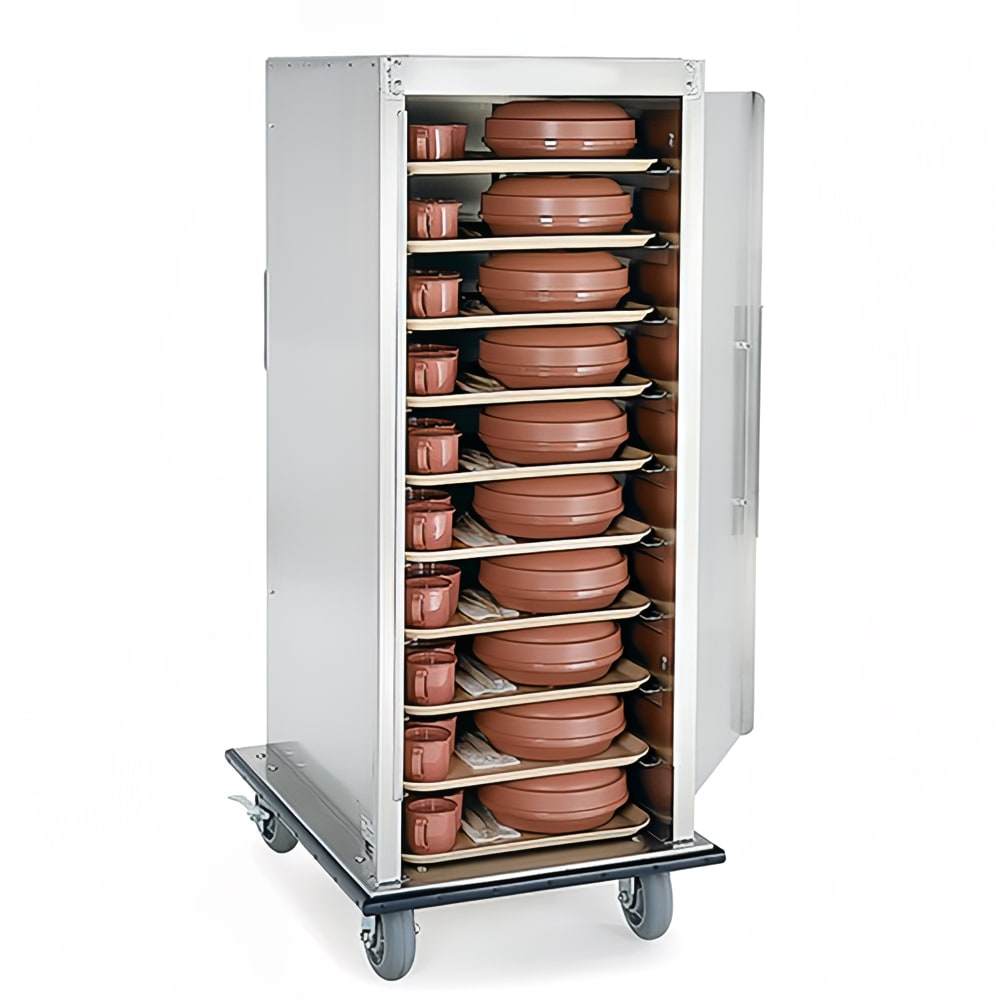 Alluserv Ambient Meal Delivery Cart w/ (20) Tray Capacity, Stainless ...