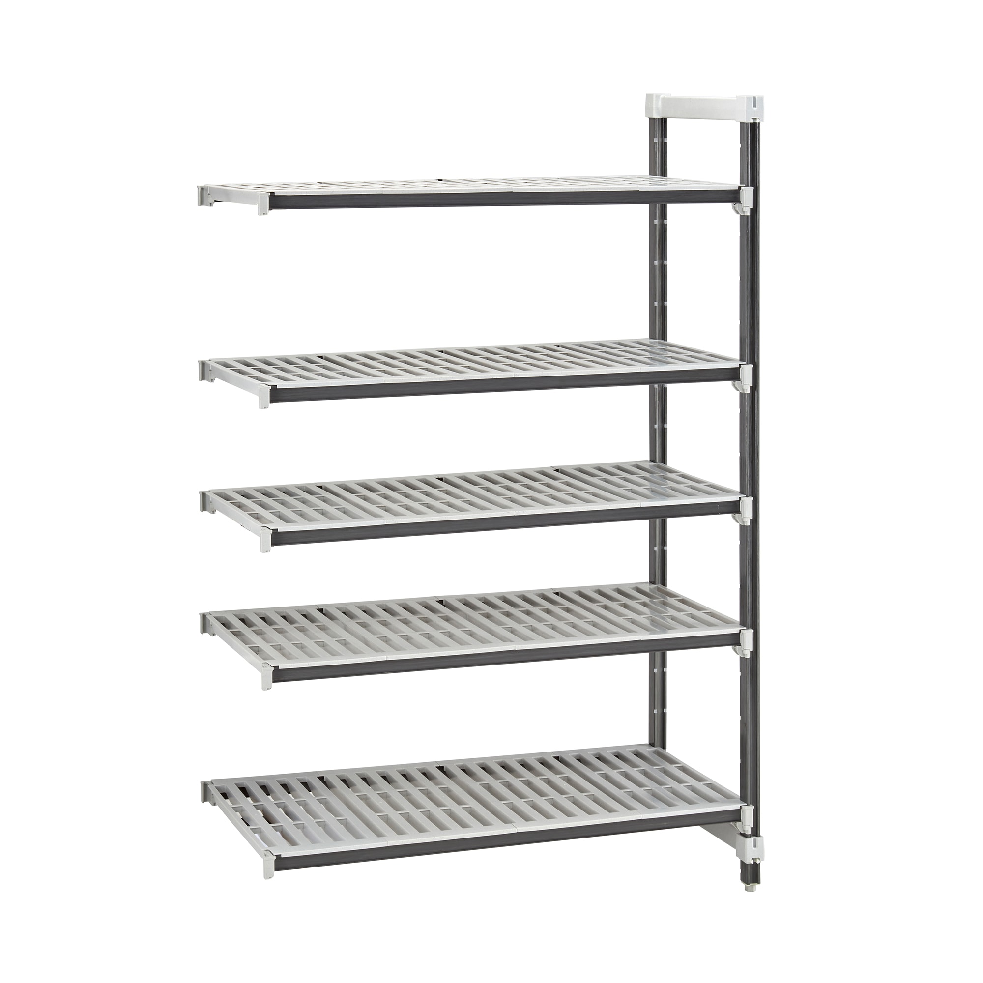 Cambro EXA183672V5480 36" NSF 5-Tier Polymer Shelf Kit - Camshelving ...