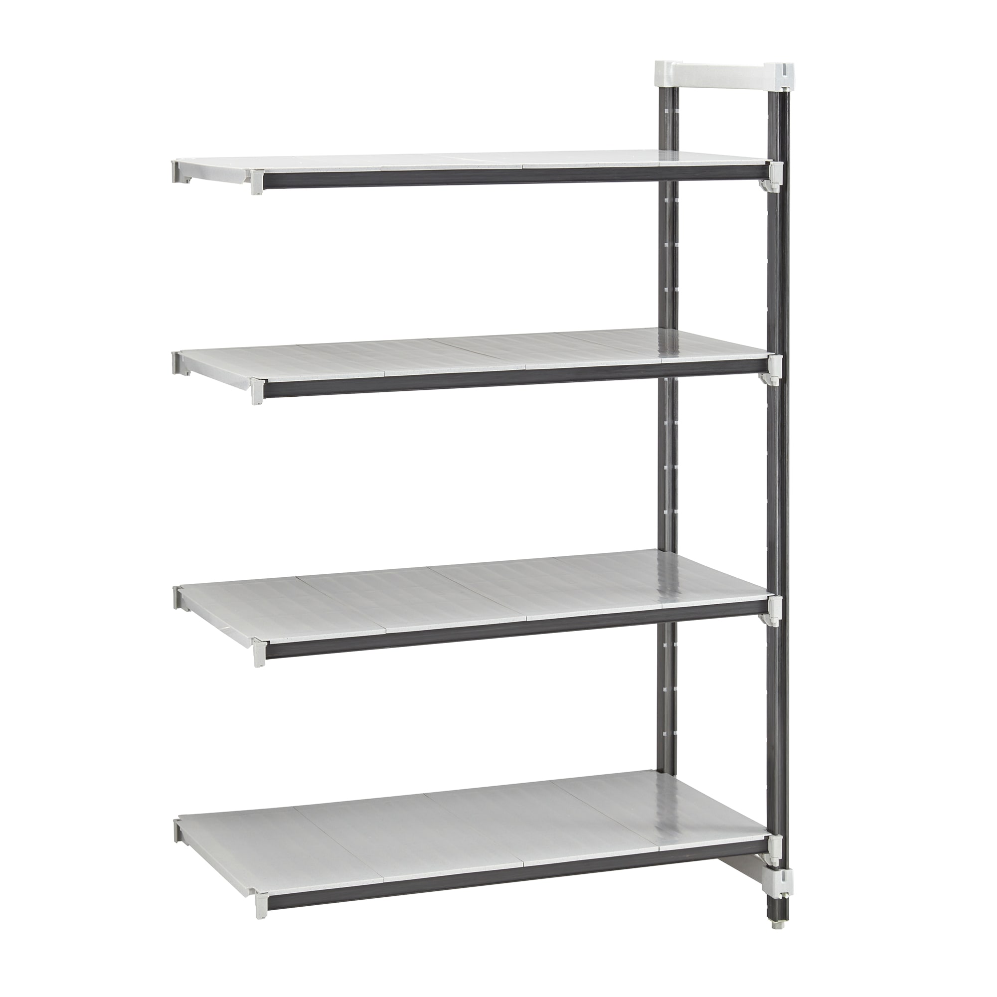 Cambro EXA214872S4480 48" NSF 4-Tier Heavy-Duty Plastic Shelving Unit ...