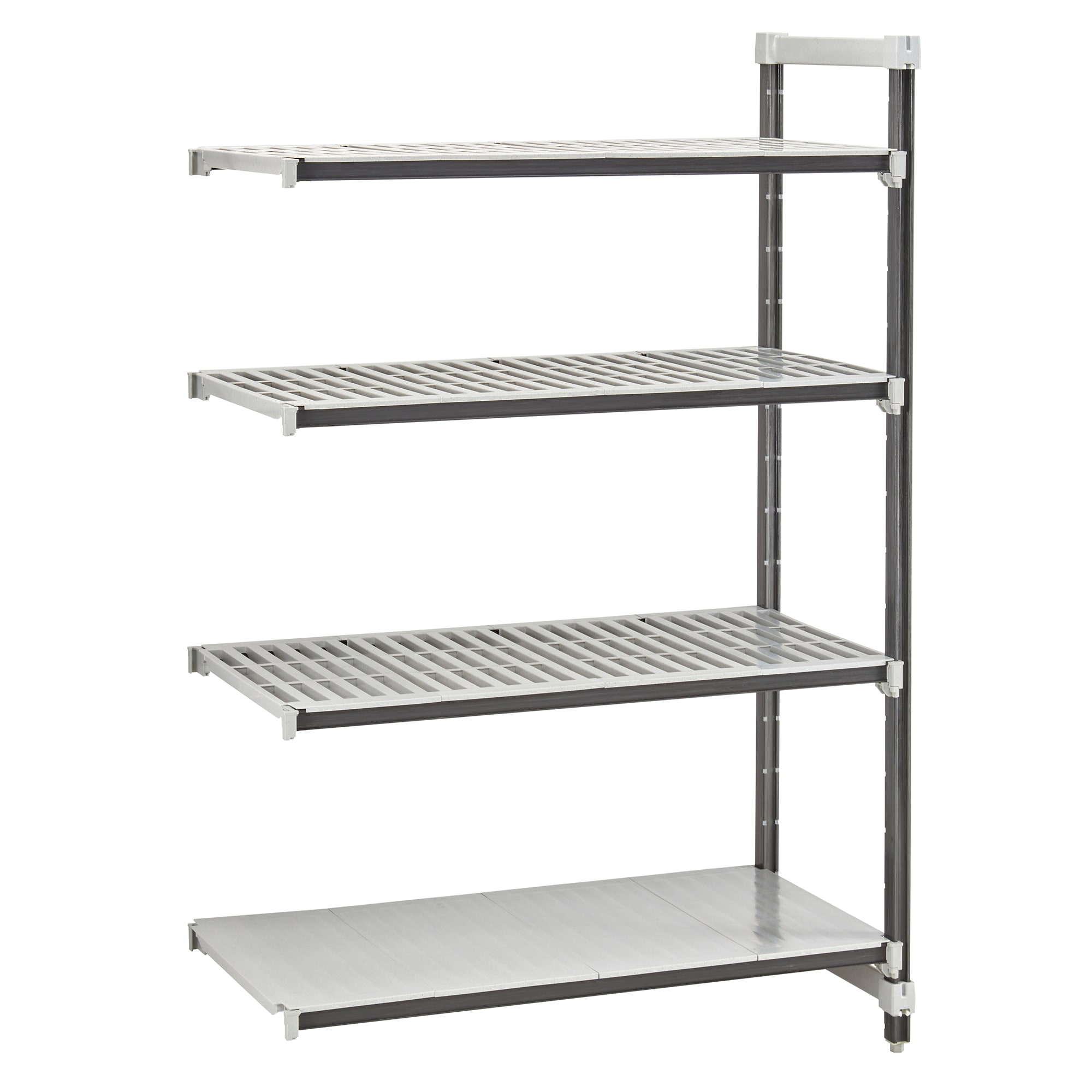 Cambro EXA244884VS4480 48" NSF 4-Tier Polymer Shelf Kit - Camshelving ...