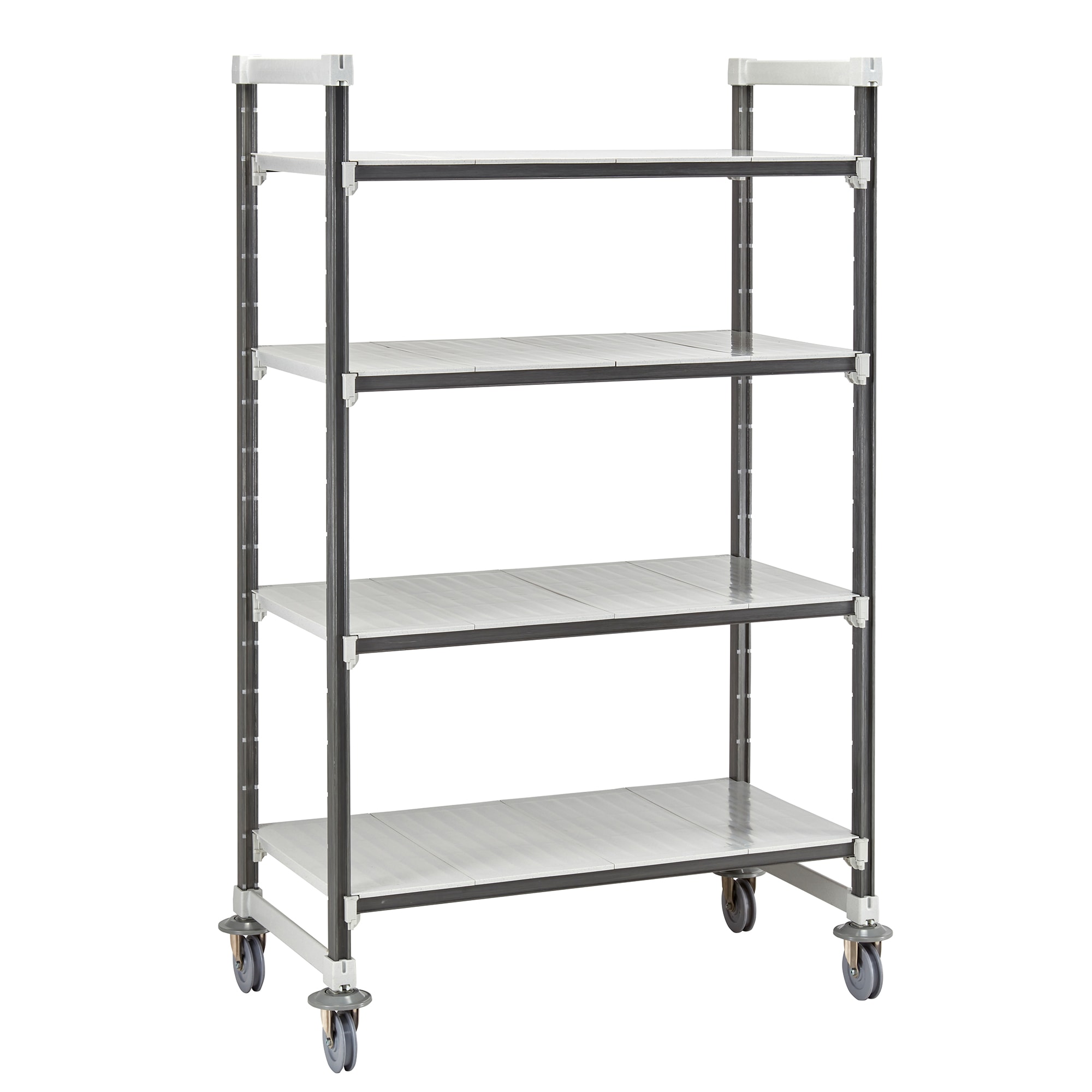 Cambro EXHD244278S4480 42" NSF 4-Tier Polymer Shelf Kit - Camshelving ...