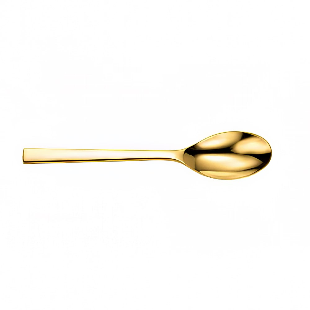 Oneida 7" Dessert Spoon with 18/0 Stainless Grade, Chef's Table Gold ...