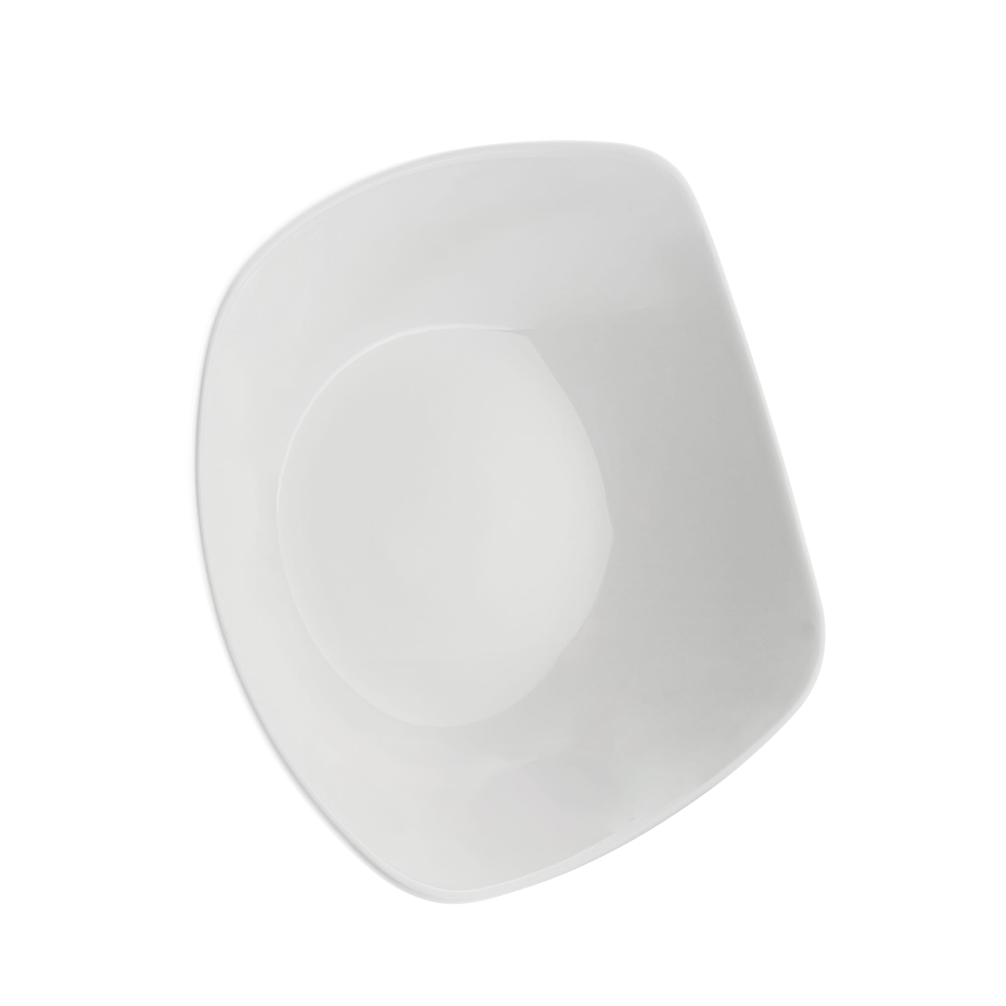 Churchill 45 oz Square X Squared Bowl - Ceramic, White (WHSQ101)