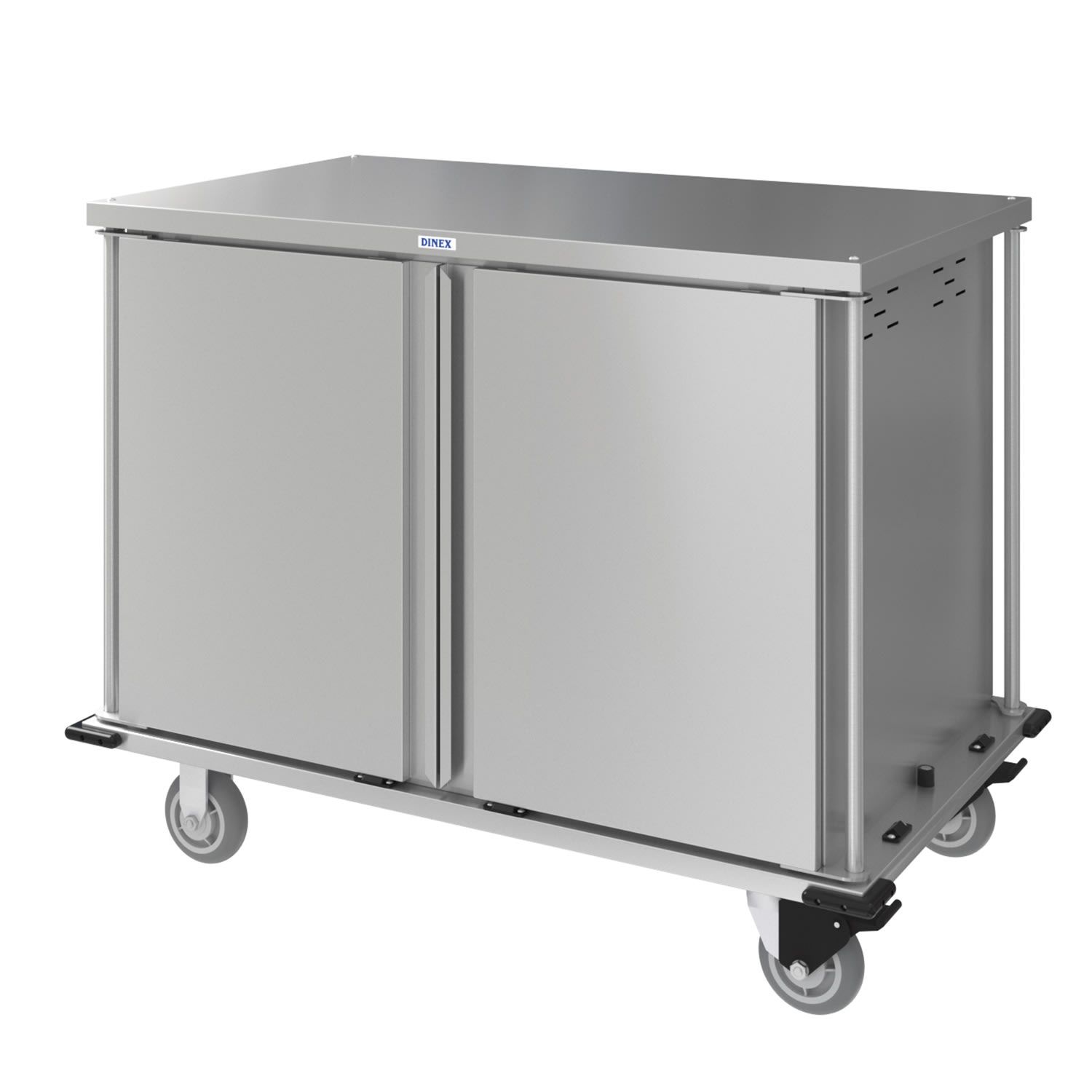 Dinex DXPTQC2T2DPT24 24 Tray Ambient Meal Delivery Cart