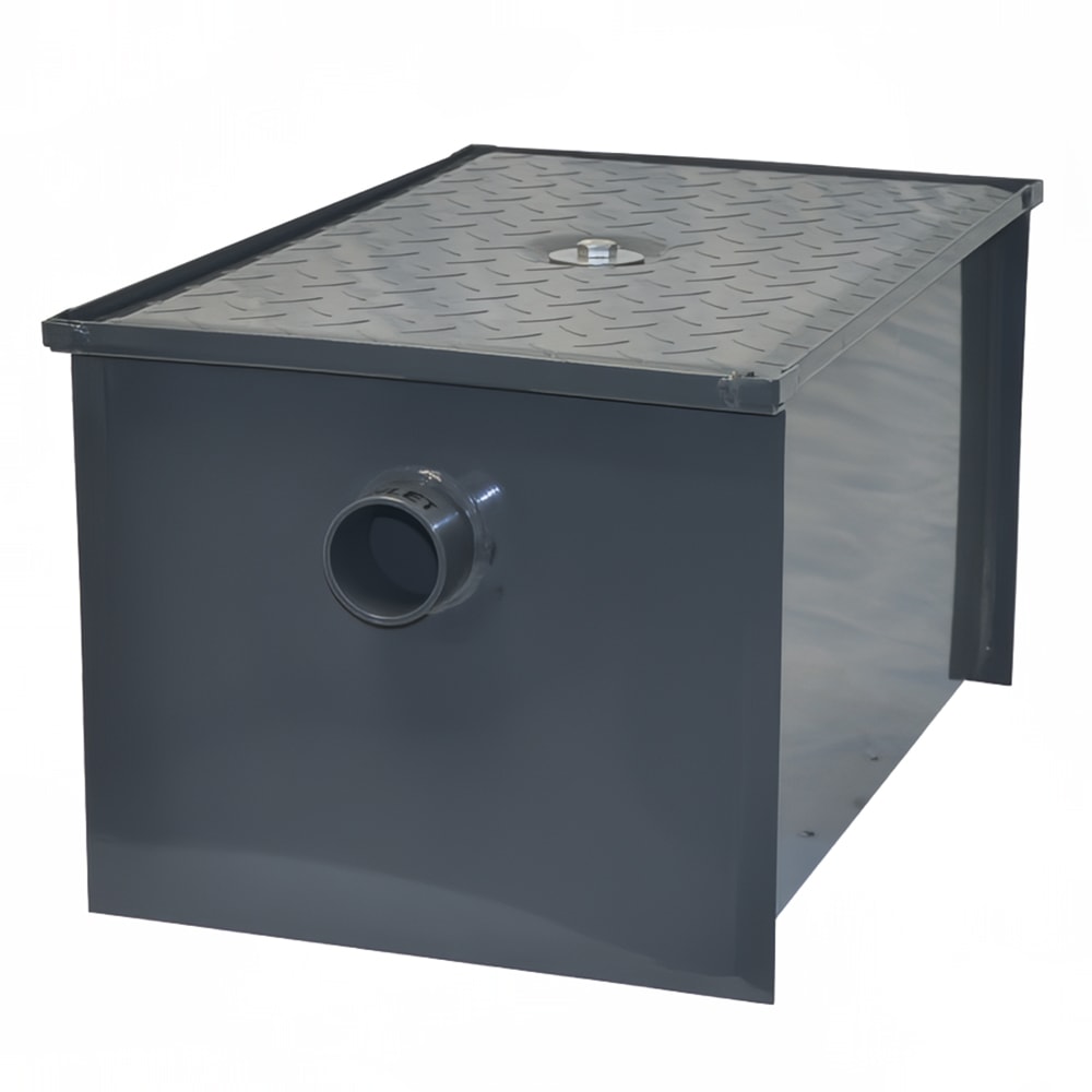 Splash Grease Interceptor w/ 35 GPM Capacity, Carbon Steel, Size #70 ...