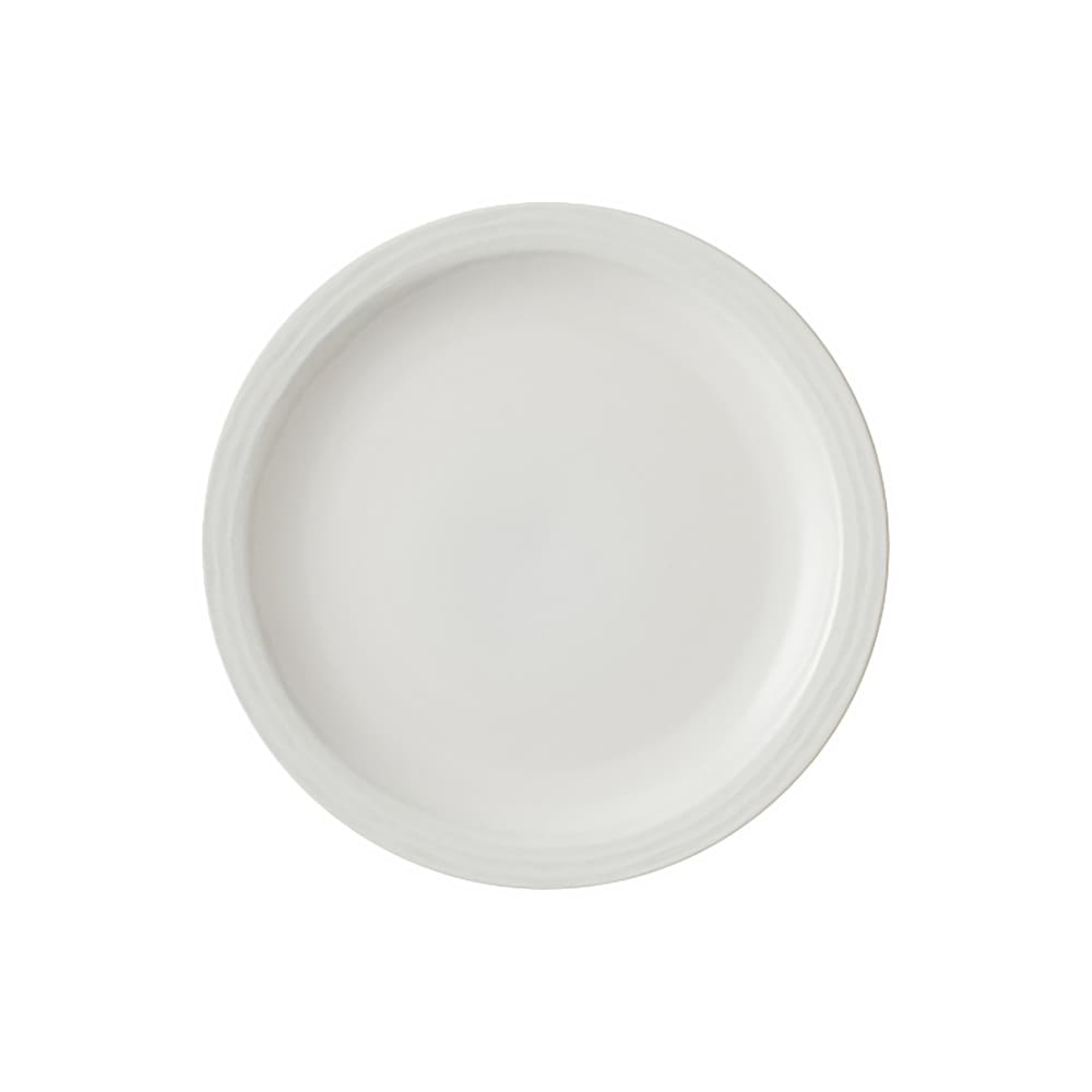 Dudson FP180 9" Round Harvest Plate - Ceramic, Norse White