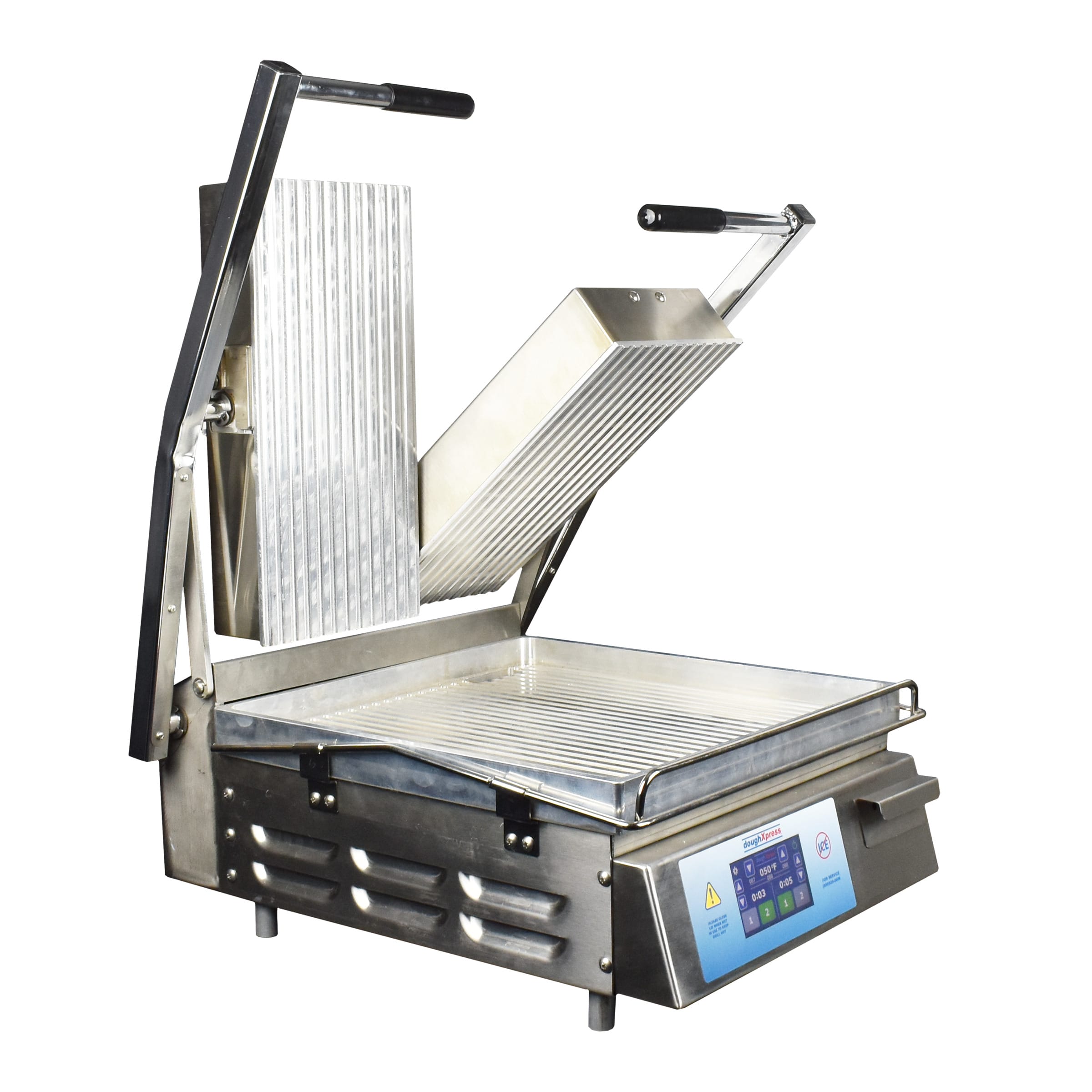 DoughXpress DXP-PS-1577 Double Commercial Panini Press w/ Aluminum ...