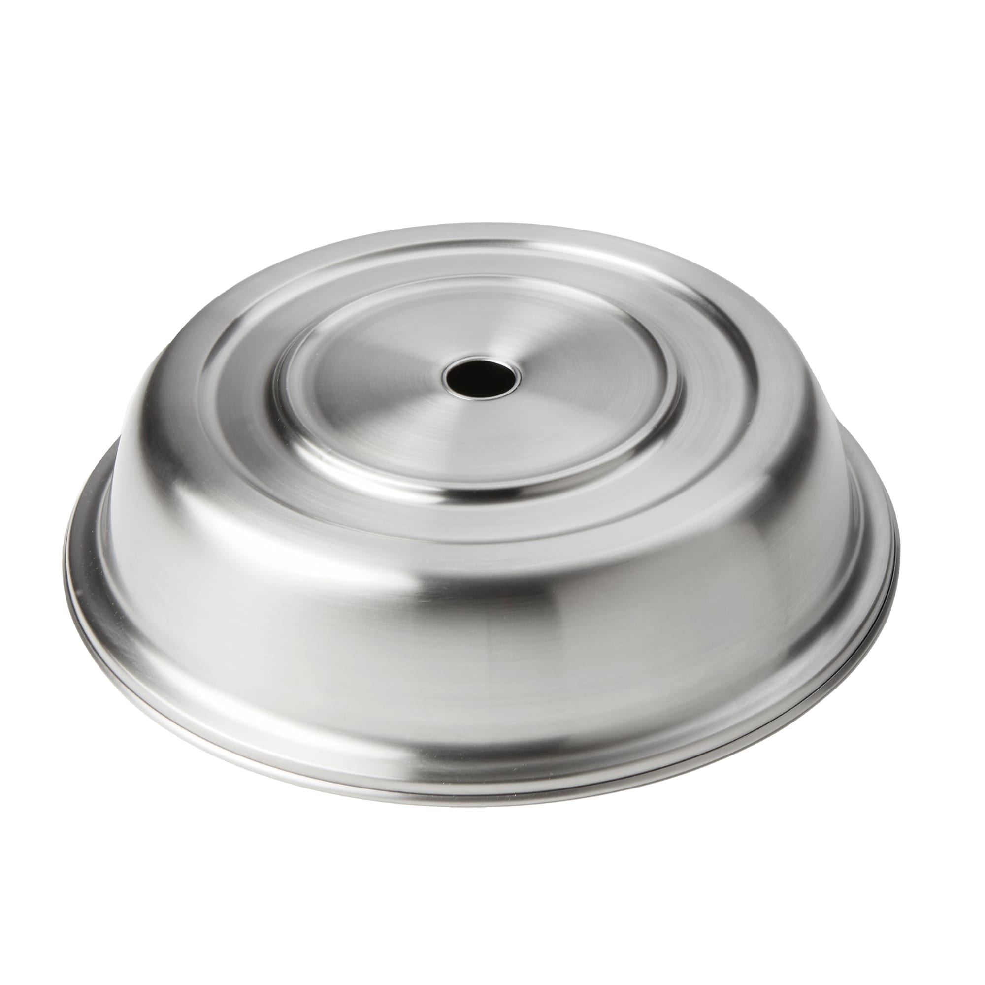 American Metalcraft PC1025S 10 5/8" Round Plate Cover - 2"H, Stainless ...