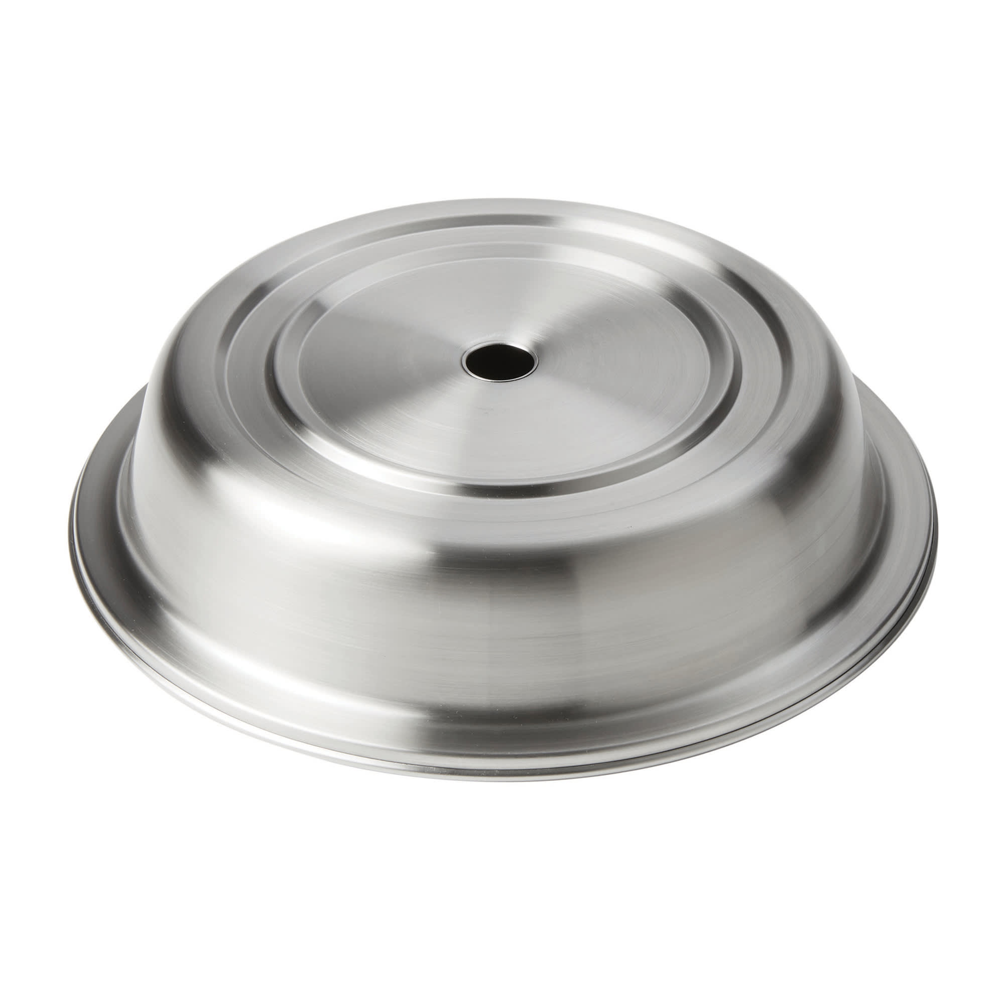 American Metalcraft PC1175R 12 1/8" Round Plate Cover - 2"H, Stainless ...