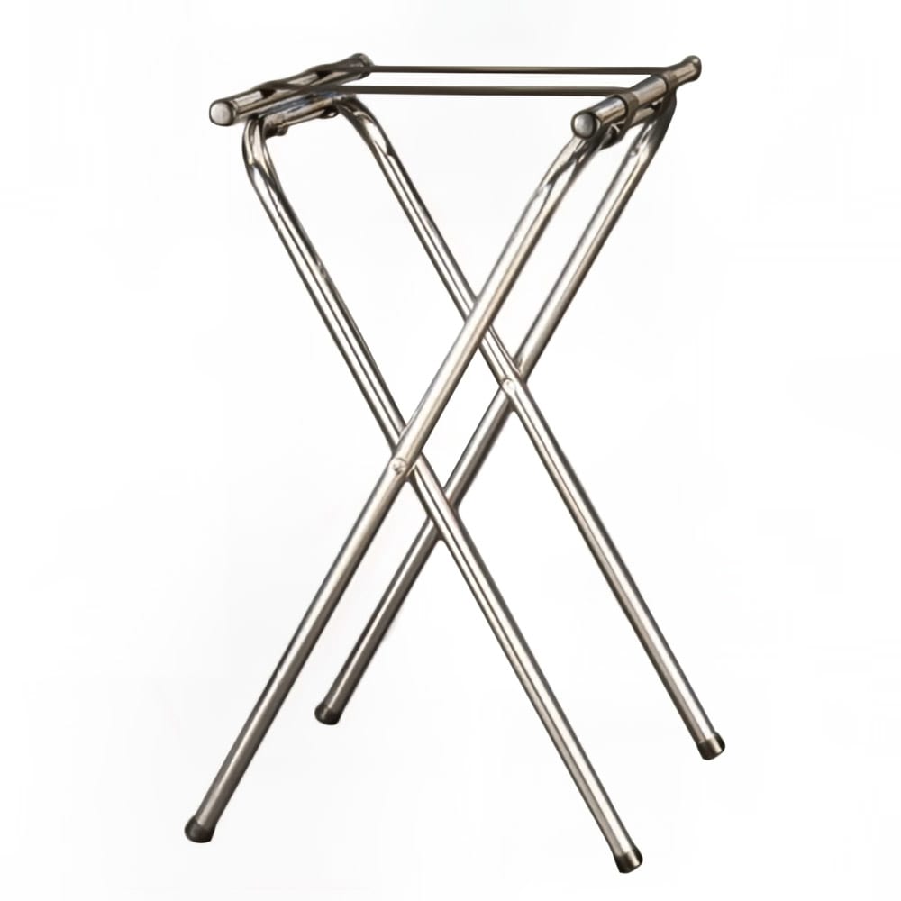 American Metalcraft TRSD1815 31" Folding Deluxe Tray Stand w/ Nylon ...