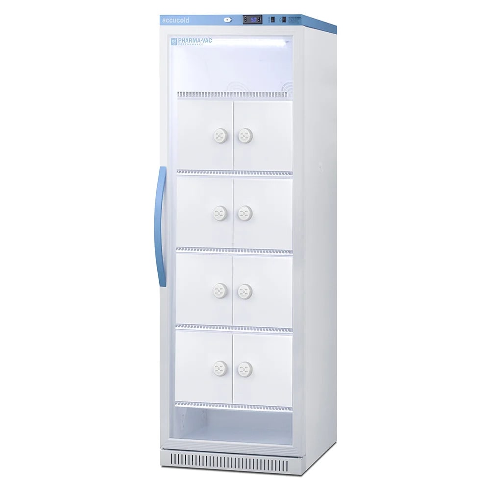 Accucold 15 cu ft Reach In Medical Refrigerator - Locking, White, 115v ...