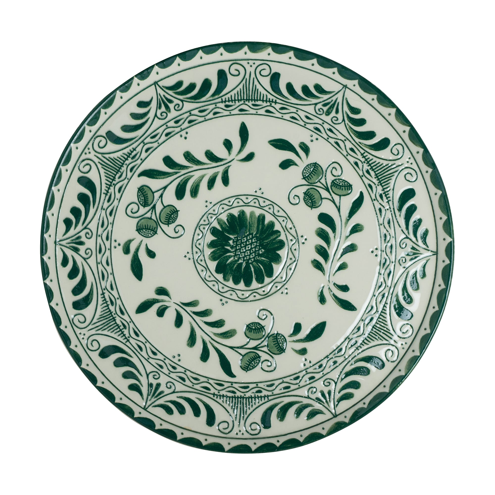 Steelite A103P800 13" Round Plate - China, Talavera Green