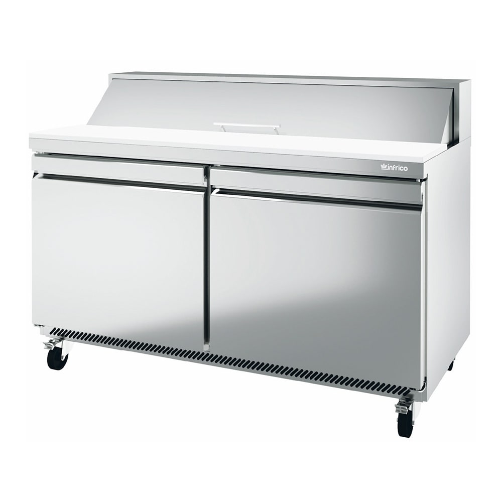 Infrico IRT-UC60P 60 1/2" UC Series Sandwich/Salad Prep Table w ...