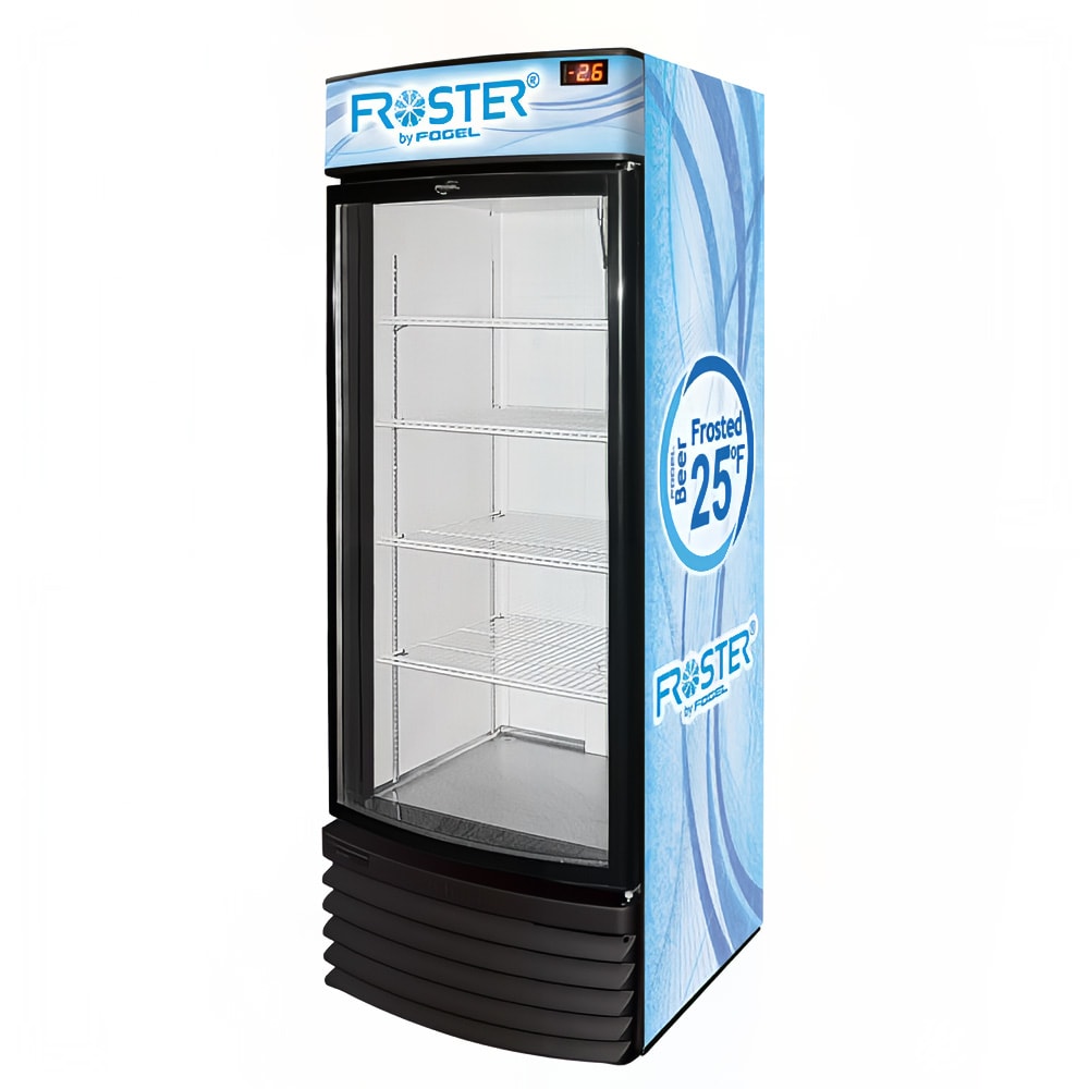 Fogel FROSTER-18-HC 28 1/4" One Section Glass Door Merchandiser - (1 ...
